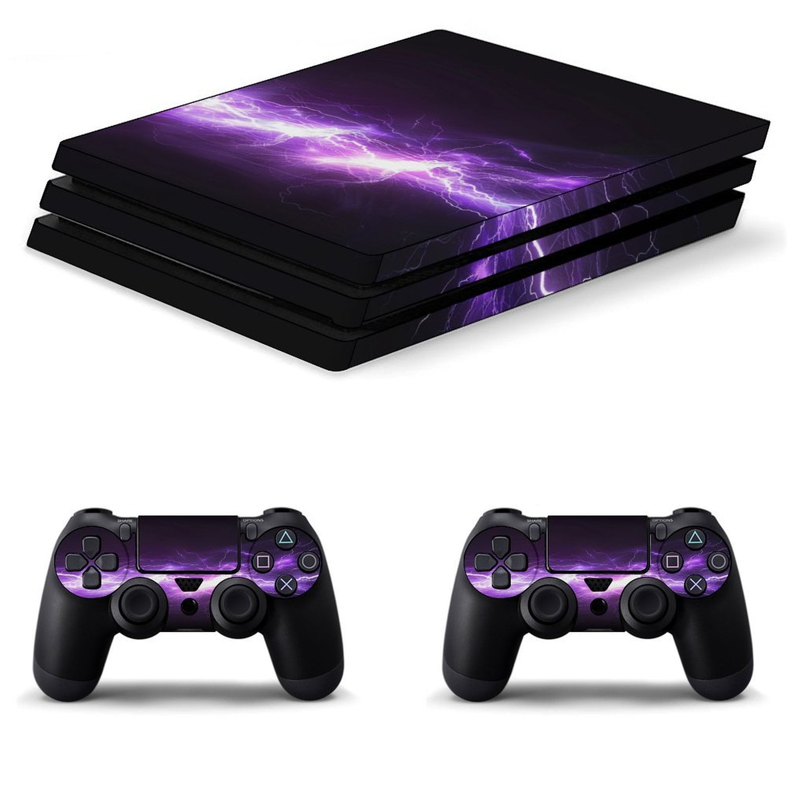 Lightning Colorful PS4/PS4 Pro/PS4 Slim Skin Sticker For Console And ...