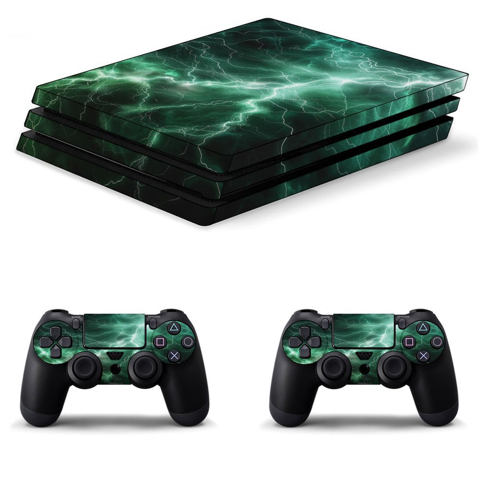 Lightning Colorful PS4/PS4 Pro/PS4 Slim Skin Sticker For Console And Controller Skins - Walmart.com