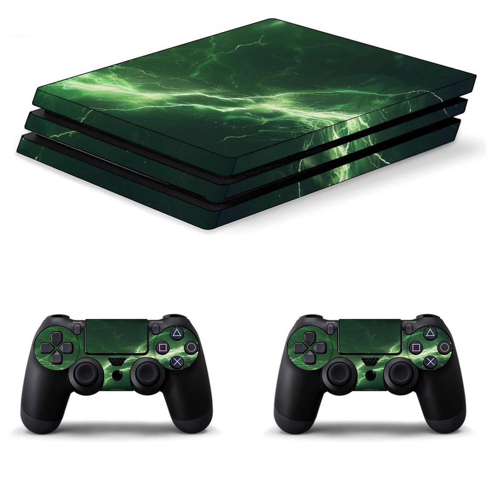 Lightning Colorful PS4/PS4 Pro/PS4 Slim Skin Sticker For Console And ...