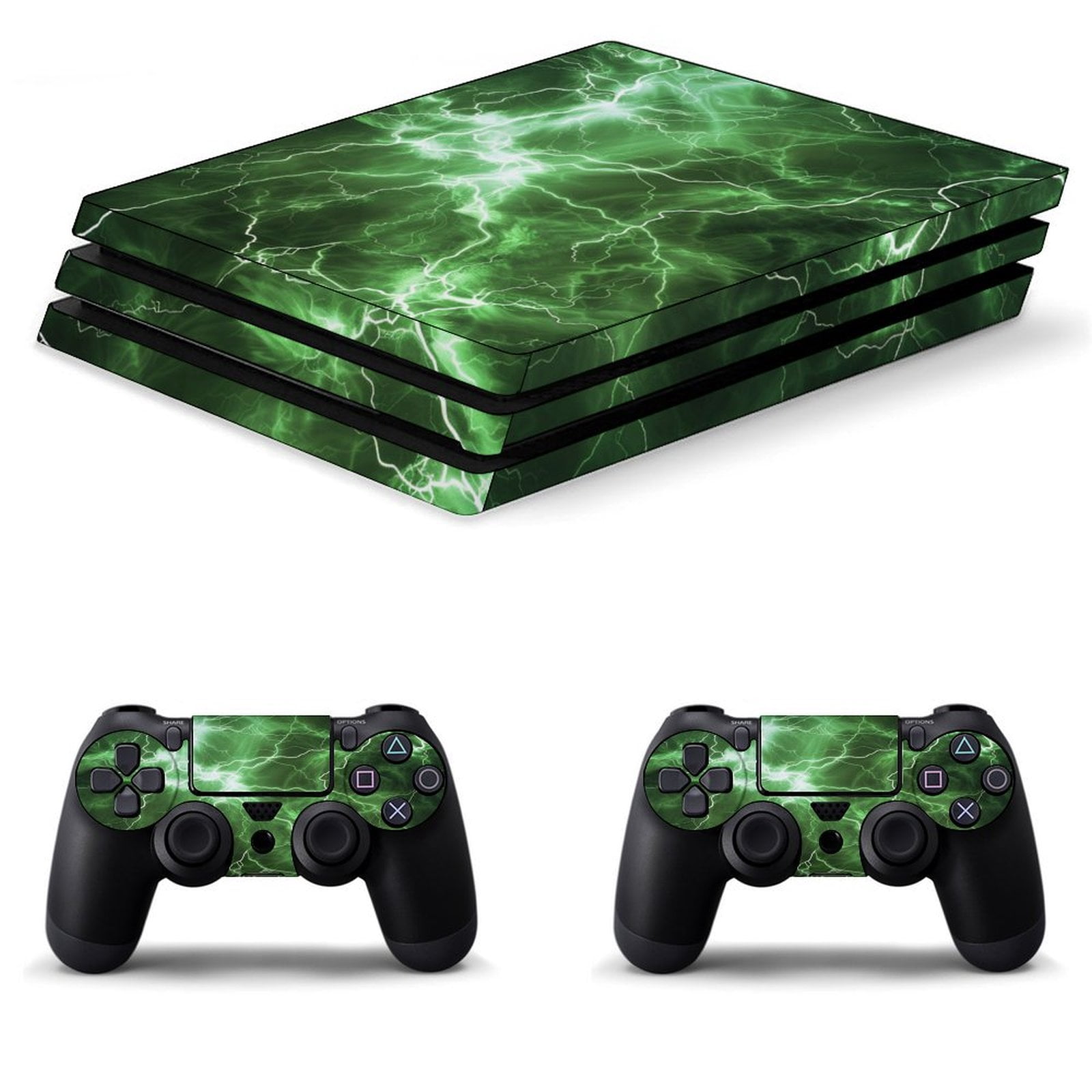 Lightning Colorful PS4/PS4 Pro/PS4 Slim Skin Sticker For Console And ...