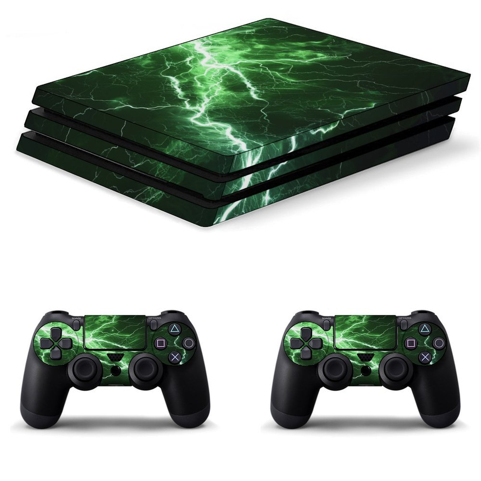 Lightning Colorful PS4/PS4 Pro/PS4 Slim Skin Sticker For Console And ...