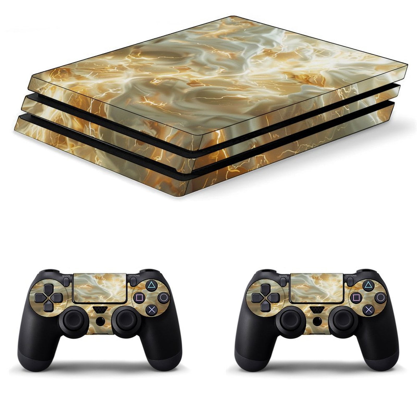 Lightning Colorful PS4/PS4 Pro/PS4 Slim Skin Sticker For Console And ...