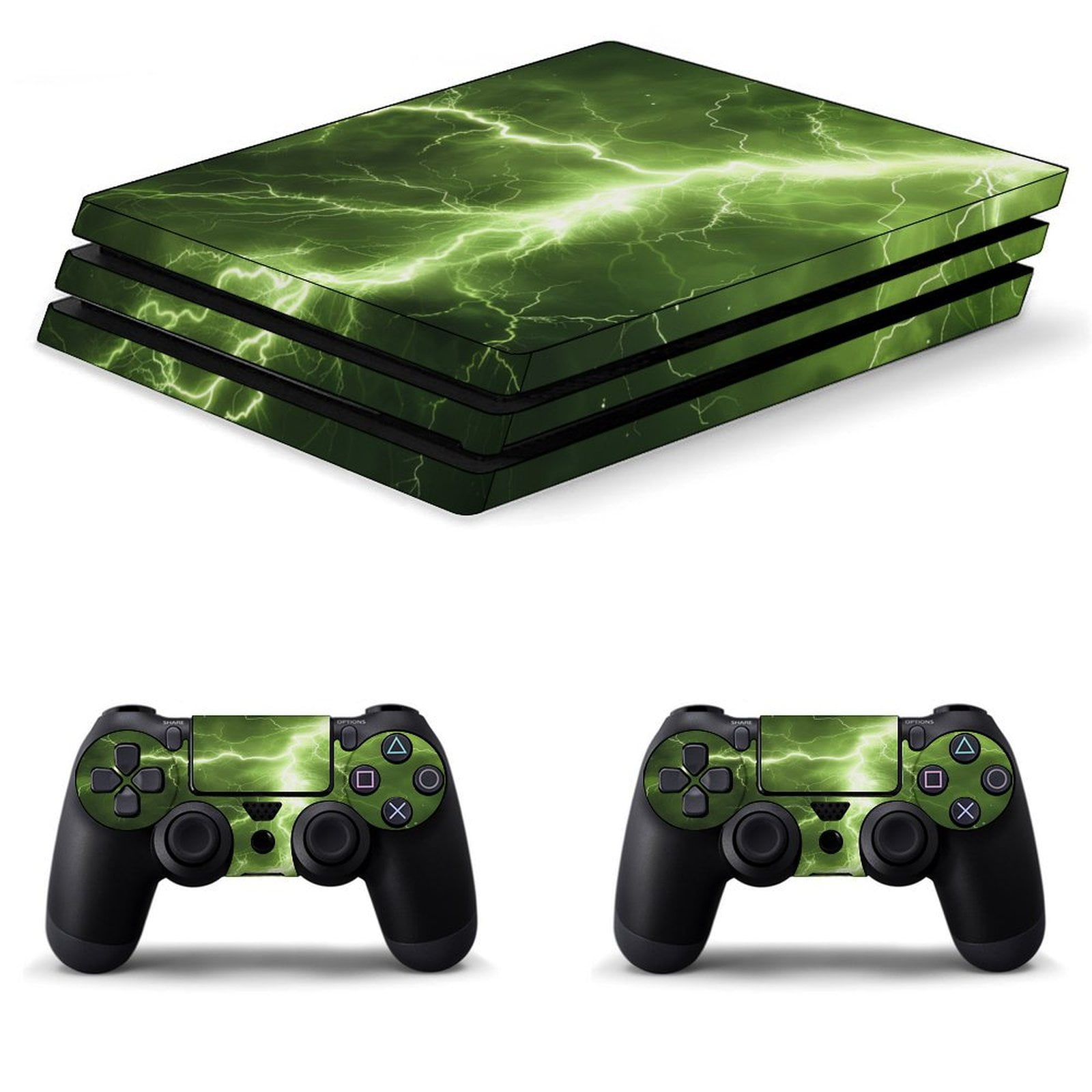Lightning Colorful PS4/PS4 Pro/PS4 Slim Skin Sticker For Console And ...