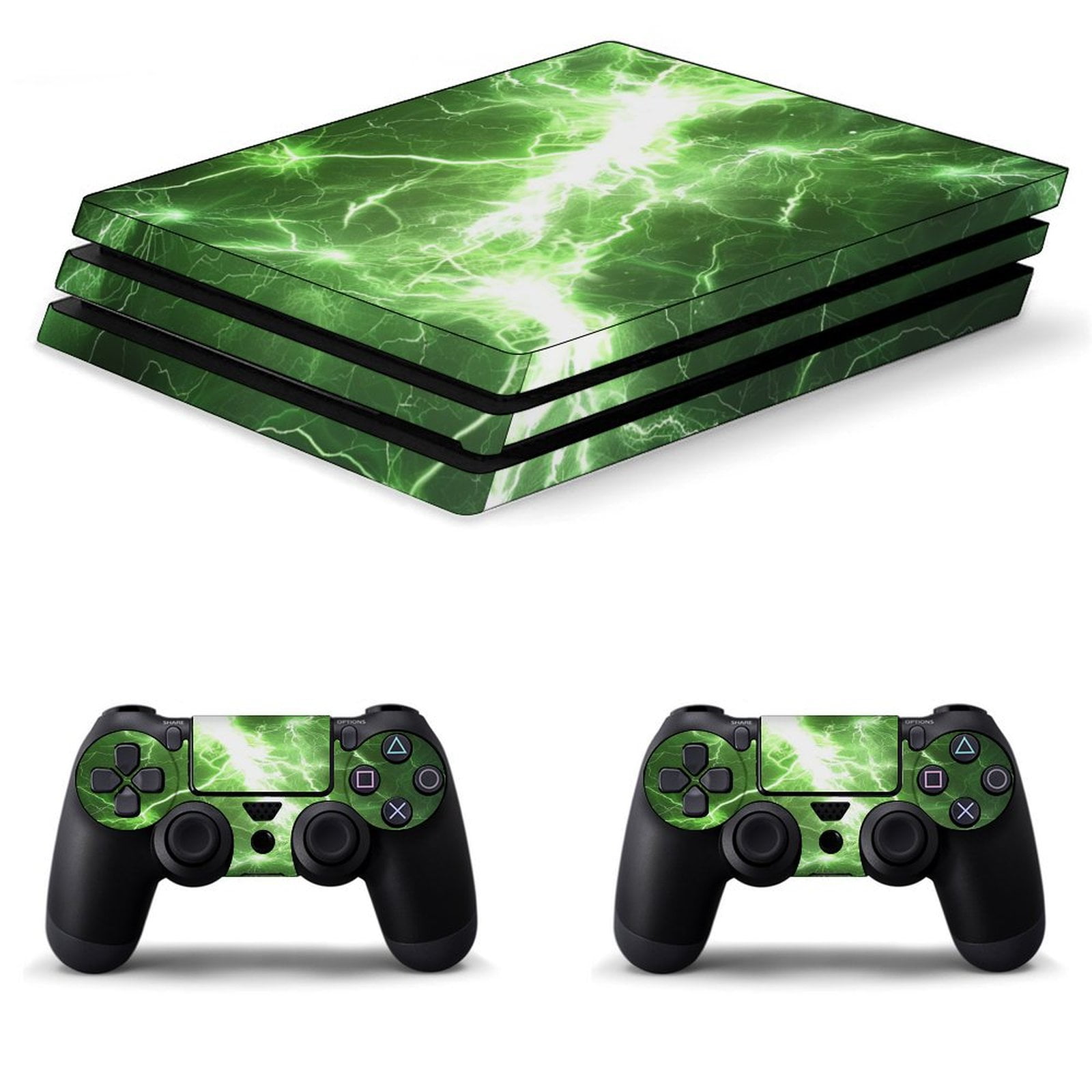 Lightning Colorful PS4/PS4 Pro/PS4 Slim Skin Sticker For Console And ...