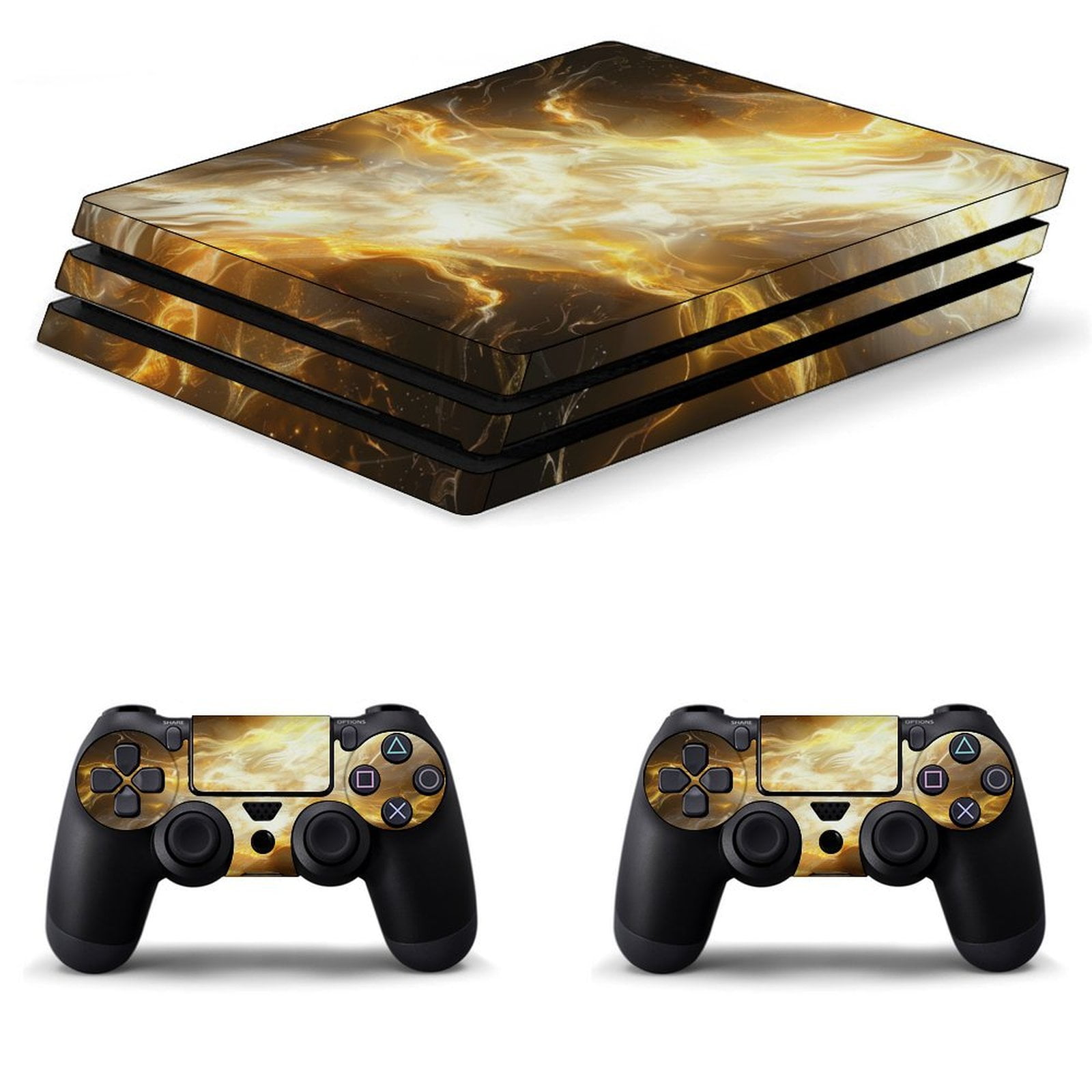 Lightning Colorful PS4/PS4 Pro/PS4 Slim Skin Sticker For Console And ...