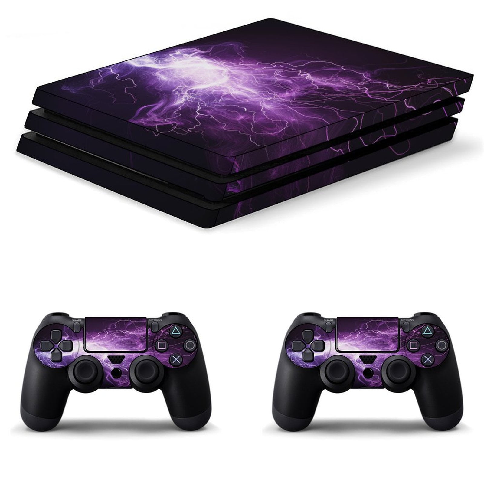 Lightning Colorful PS4/PS4 Pro/PS4 Slim Skin Sticker For Console And Controller Skins - Walmart.com