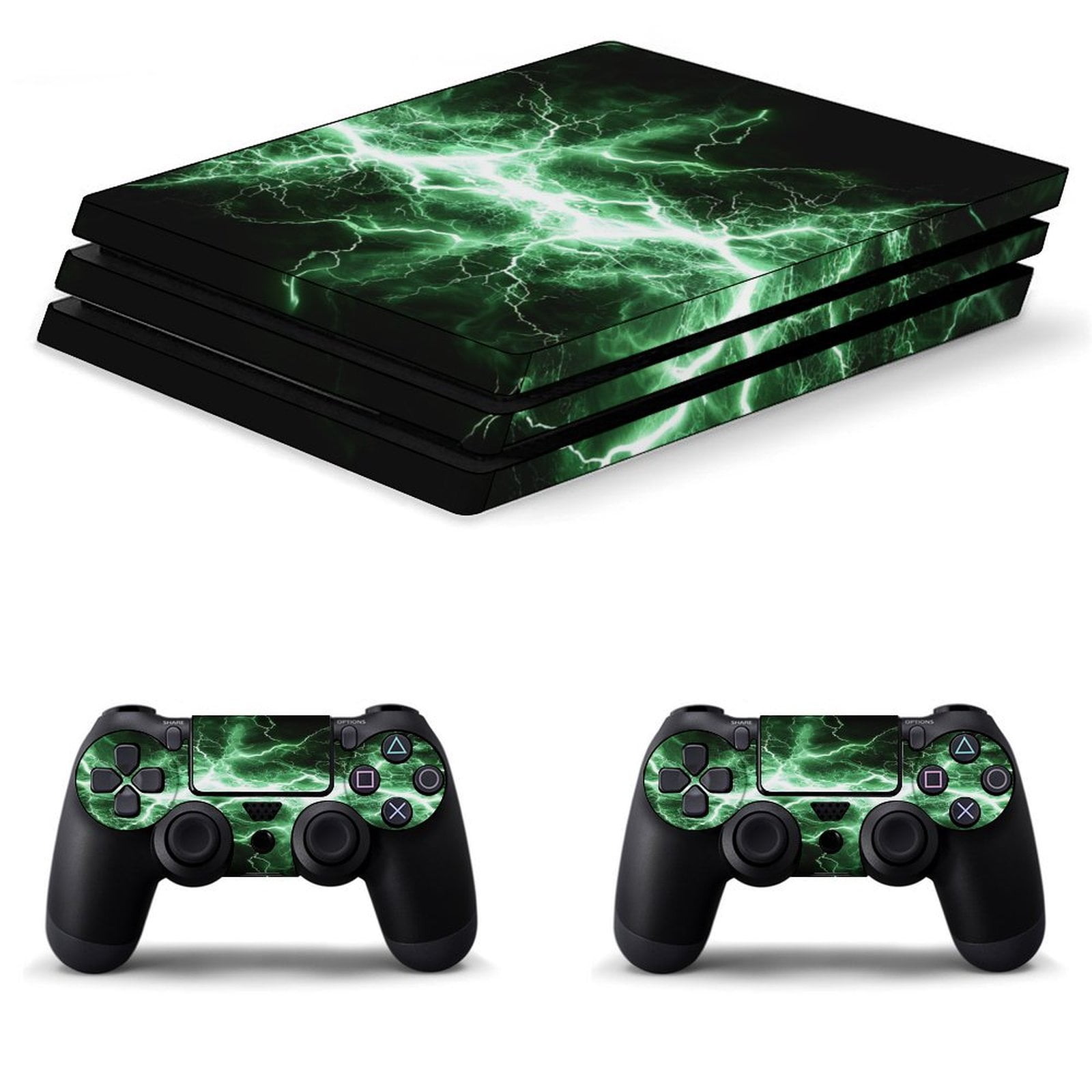 Lightning Colorful PS4/PS4 Pro/PS4 Slim Skin Sticker For Console And ...