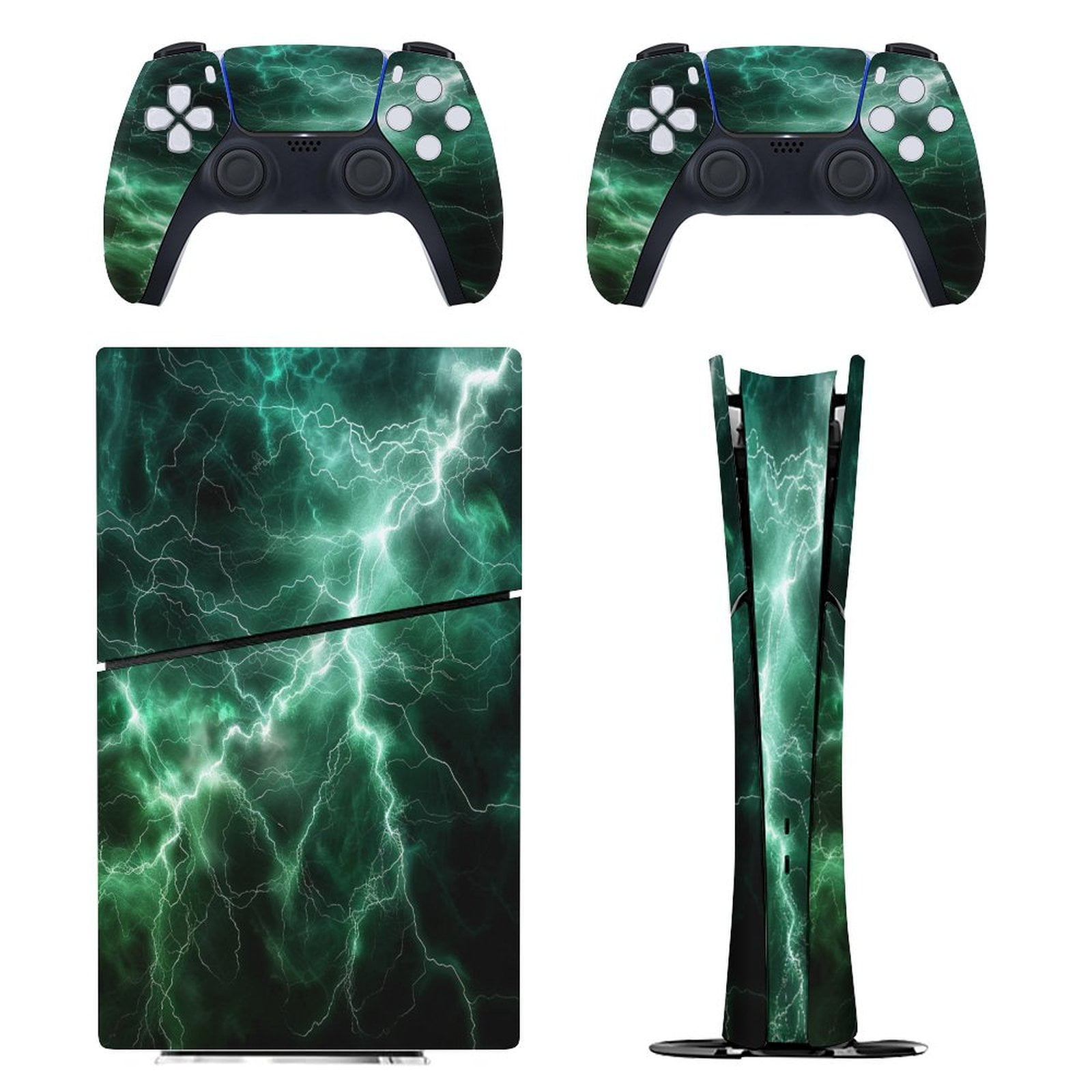 Lightning Colorful PS5/PS5 Pro/PS5 Slim Digital Disc Skin Sticker For ...