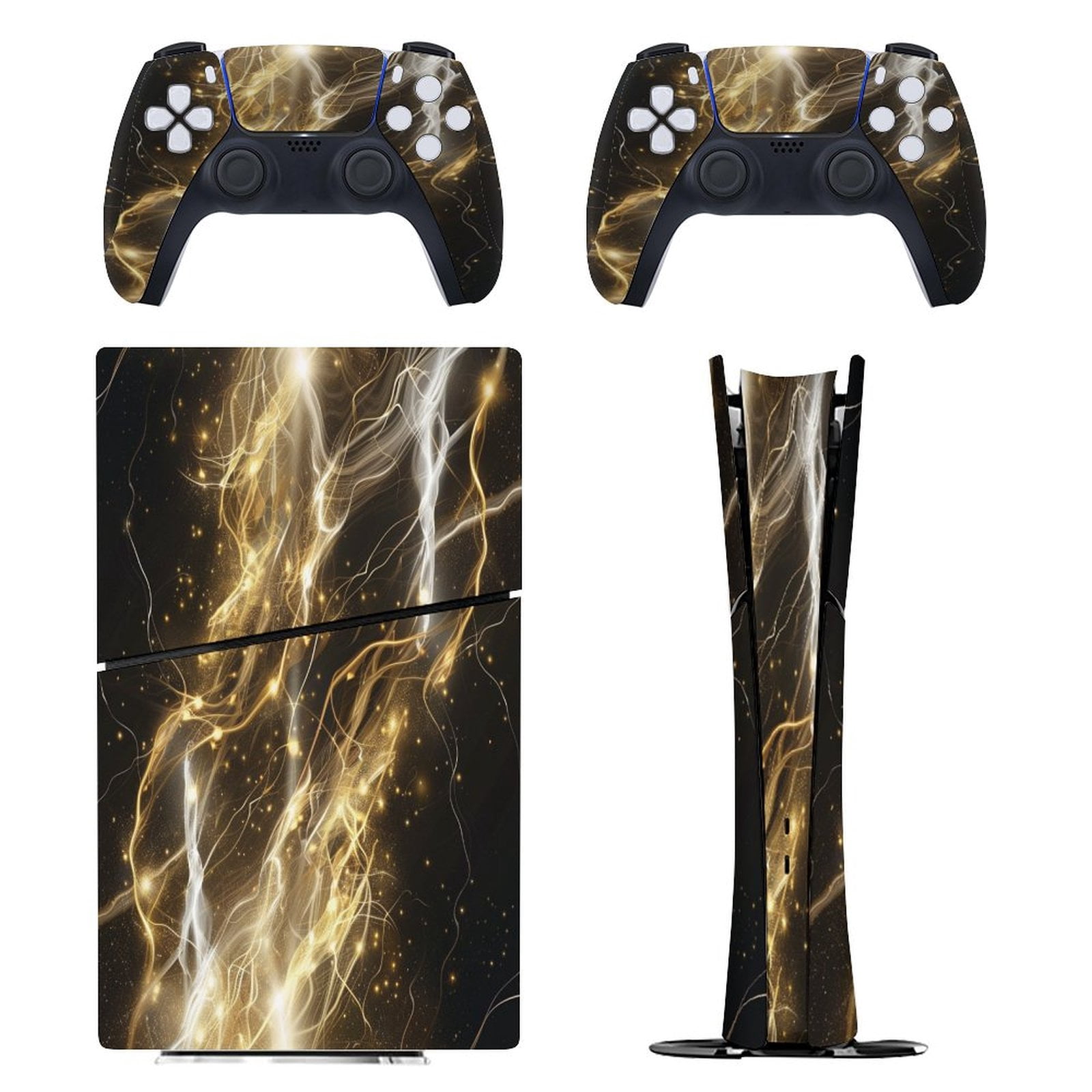 Lightning Colorful PS5/PS5 Pro/PS5 Slim Digital Disc Skin Sticker For ...