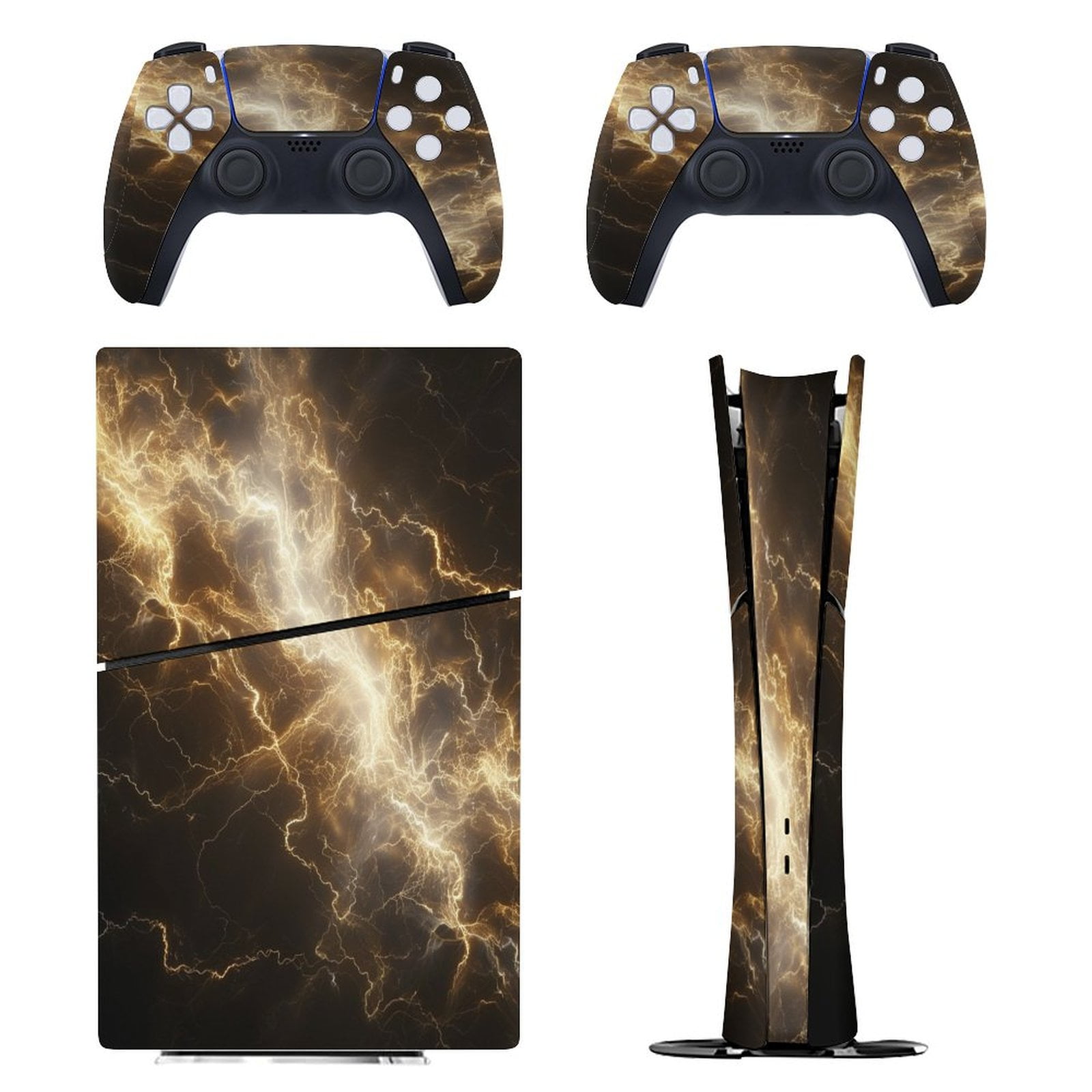 Lightning Colorful PS5/PS5 Pro/PS5 Slim Digital Disc Skin Sticker For ...