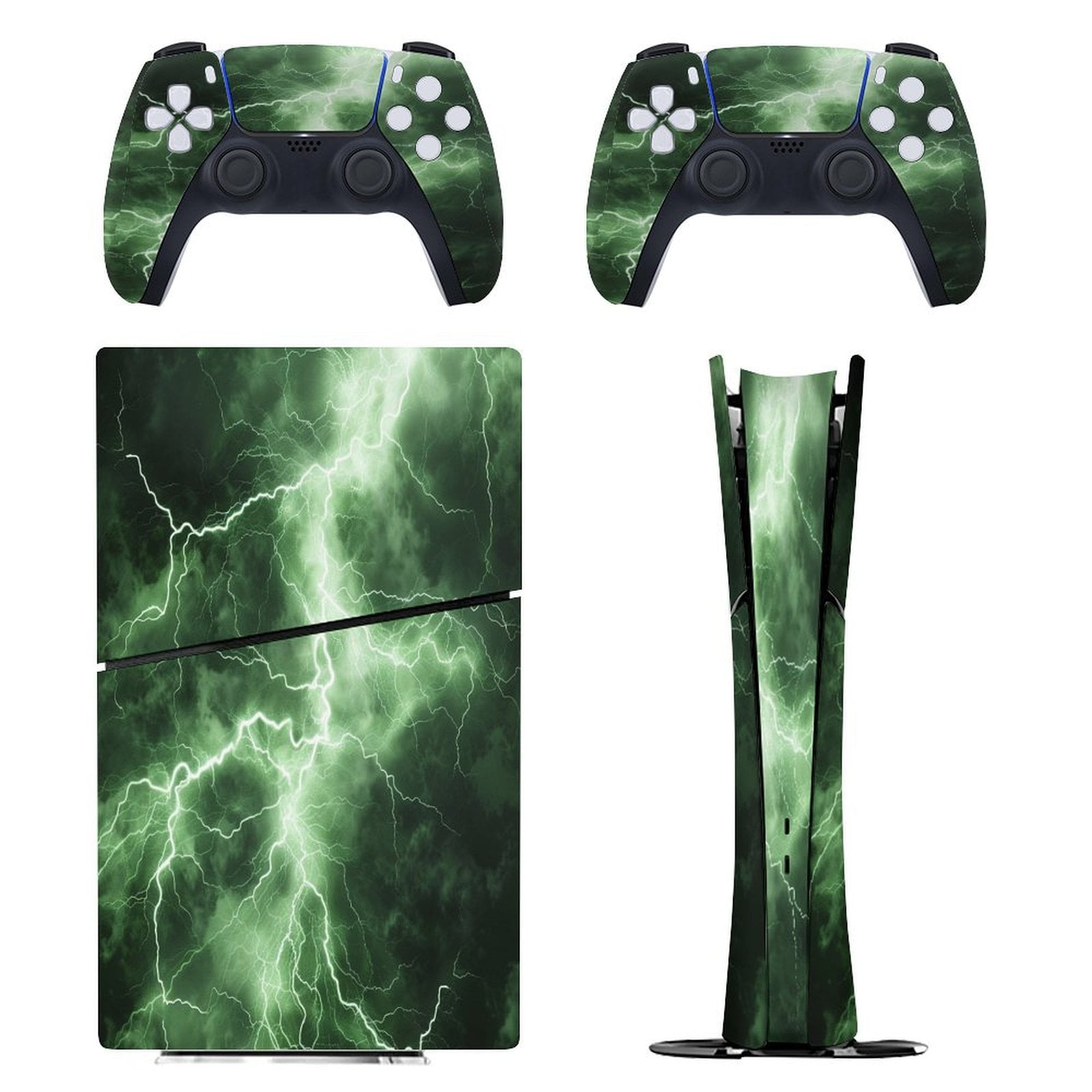Lightning Colorful PS5/PS5 Pro/PS5 Slim Digital Disc Skin Sticker For ...