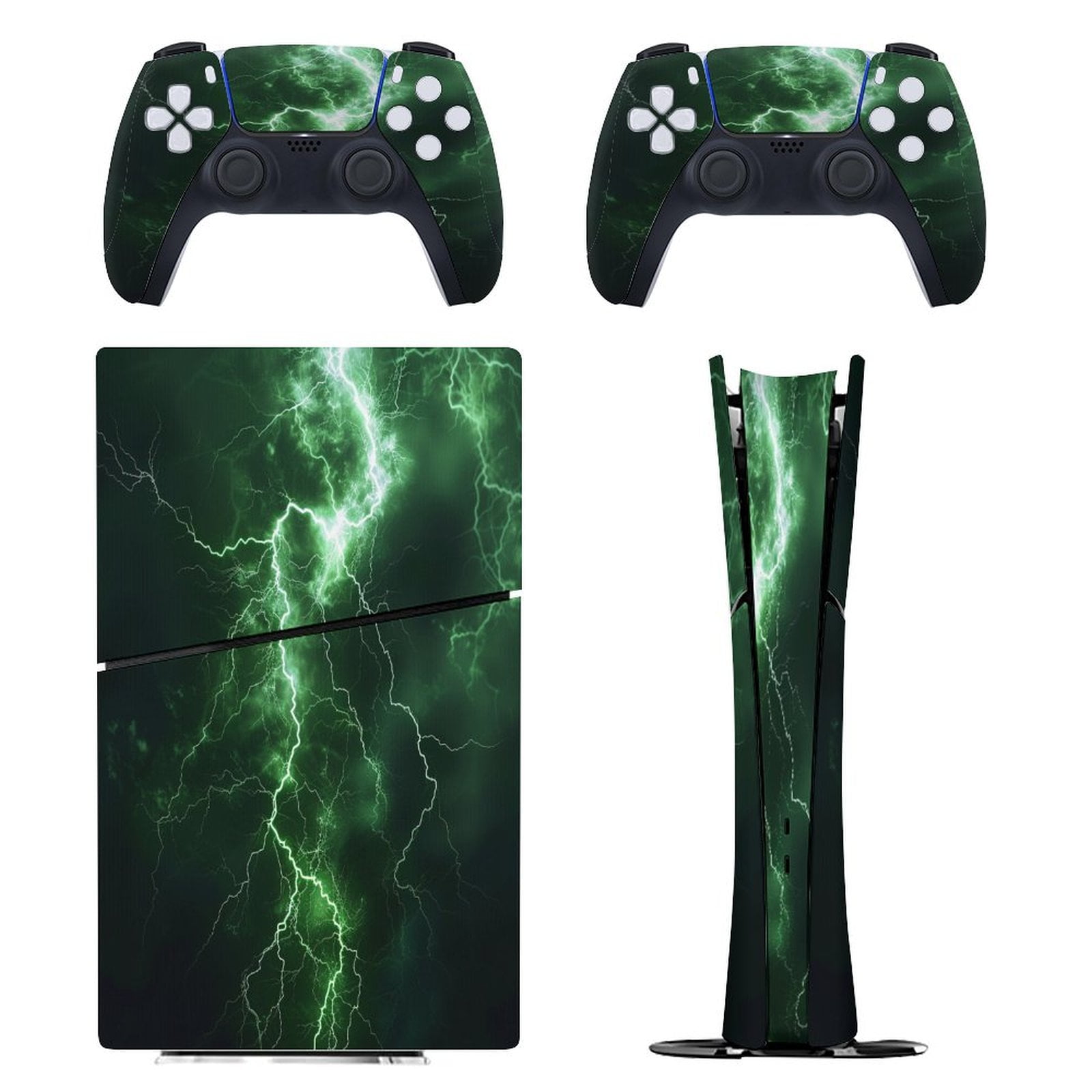 Lightning Colorful PS5/PS5 Pro/PS5 Slim Digital Disc Skin Sticker For ...
