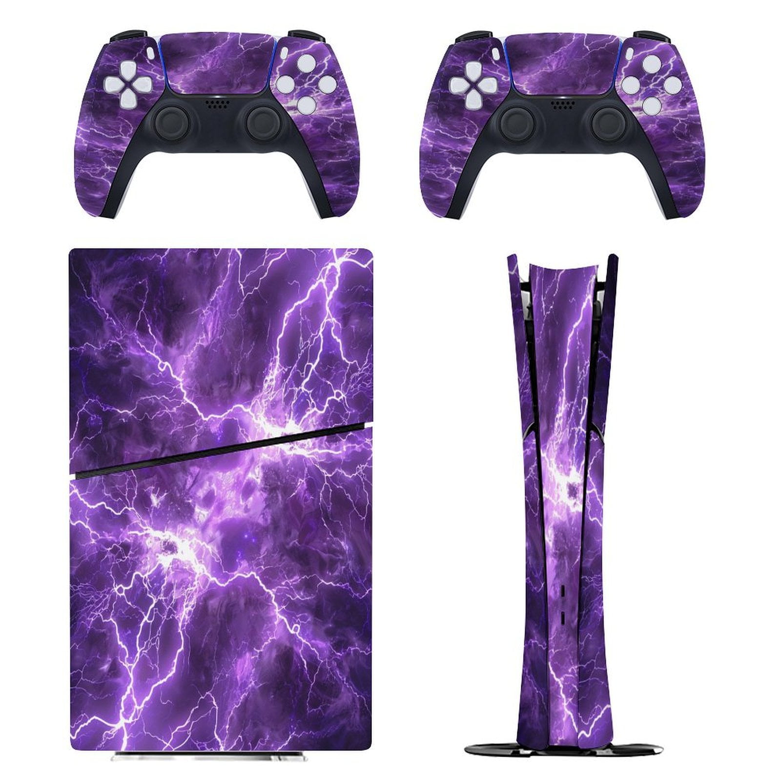 Lightning Colorful PS5/PS5 Pro/PS5 Slim Digital Disc Skin Sticker For ...