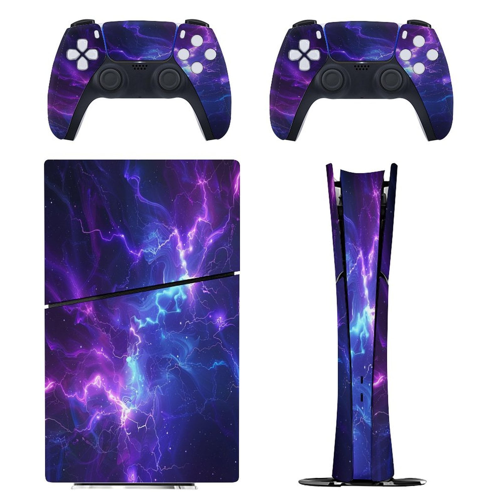 Lightning Colorful PS5/PS5 Pro/PS5 Slim Digital Disc Skin Sticker For ...