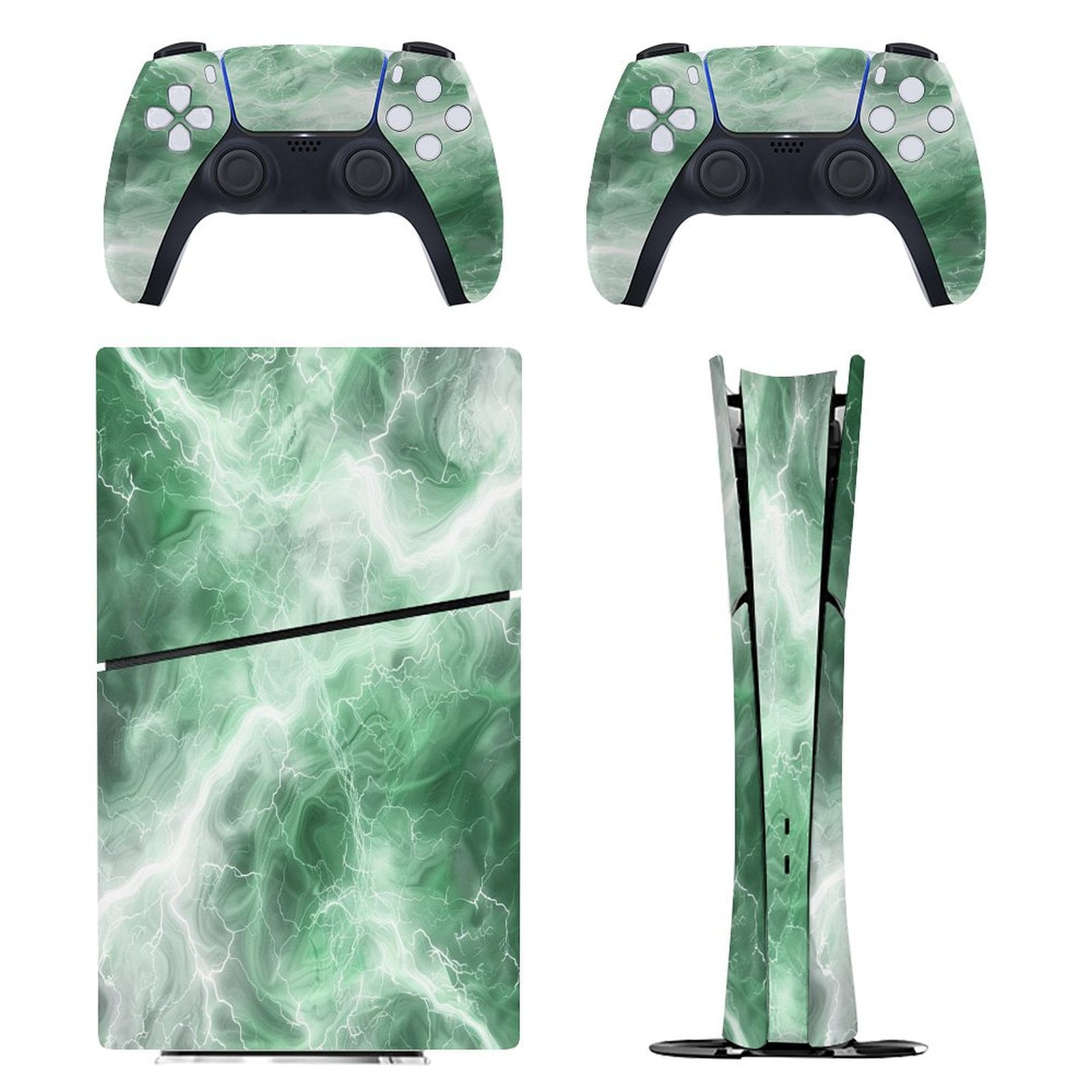 Lightning Colorful PS5/PS5 Pro/PS5 Slim Digital Disc Skin Sticker For ...