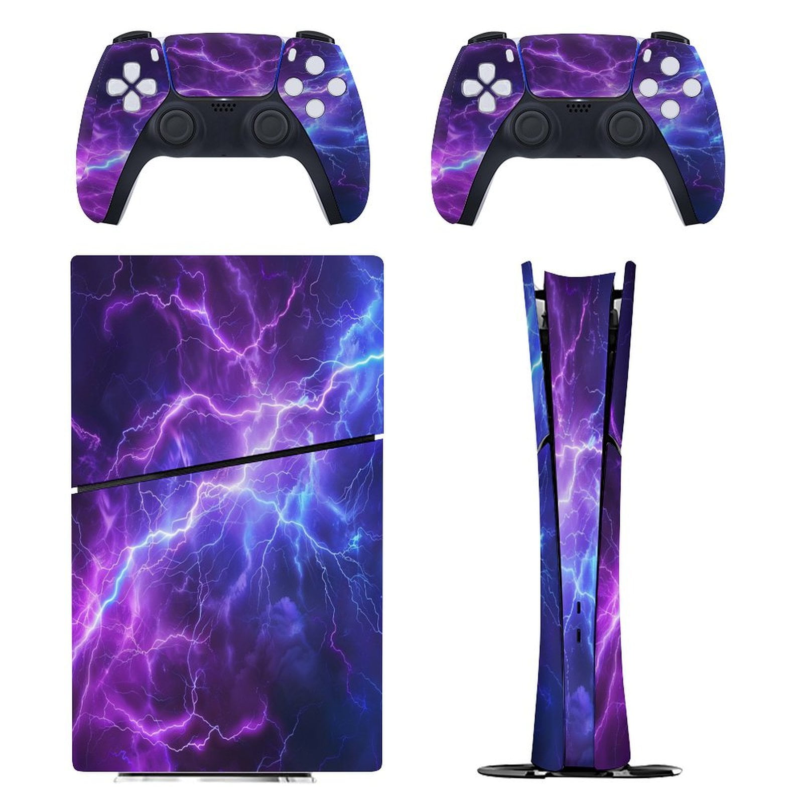 Lightning Colorful PS5/PS5 Pro/PS5 Slim Digital Disc Skin Sticker For ...