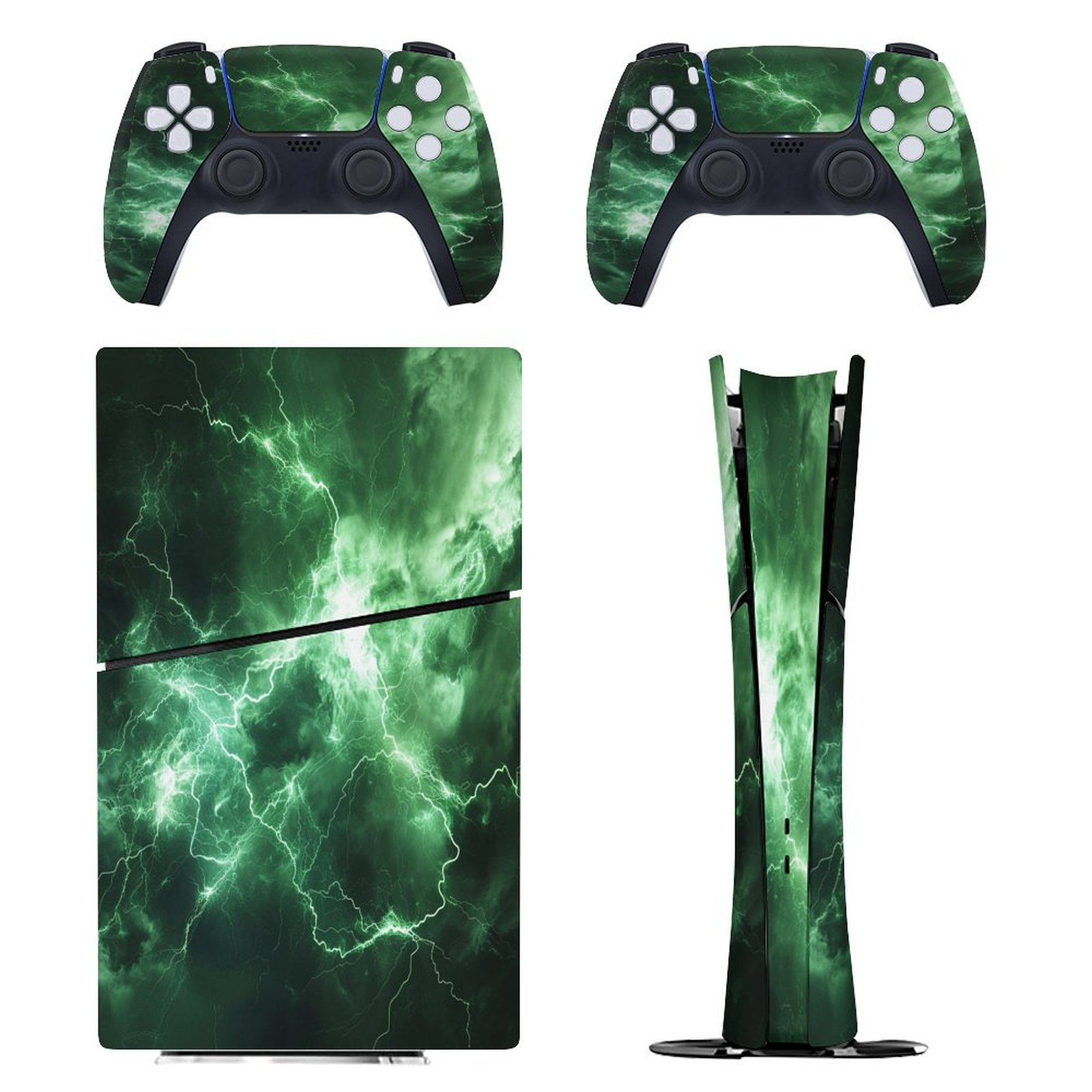 Lightning Colorful PS5/PS5 Pro/PS5 Slim Digital Disc Skin Sticker For ...