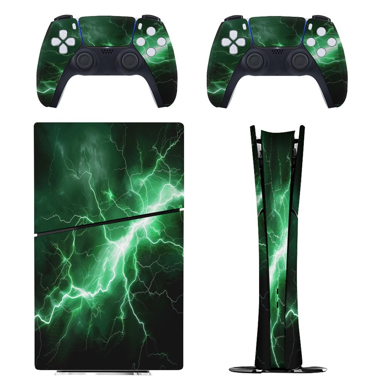 Lightning Colorful PS5/PS5 Pro/PS5 Slim Digital Disc Skin Sticker For ...
