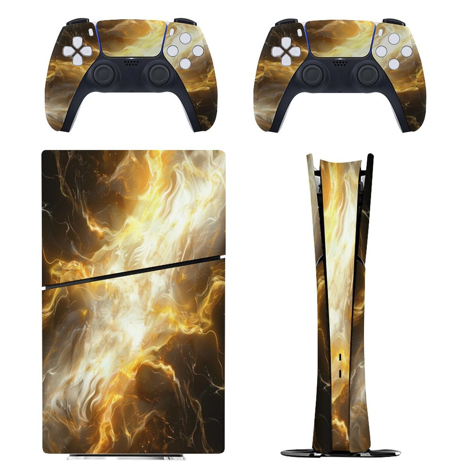 Lightning Colorful PS5/PS5 Pro/PS5 Slim Digital Disc Skin Sticker For ...