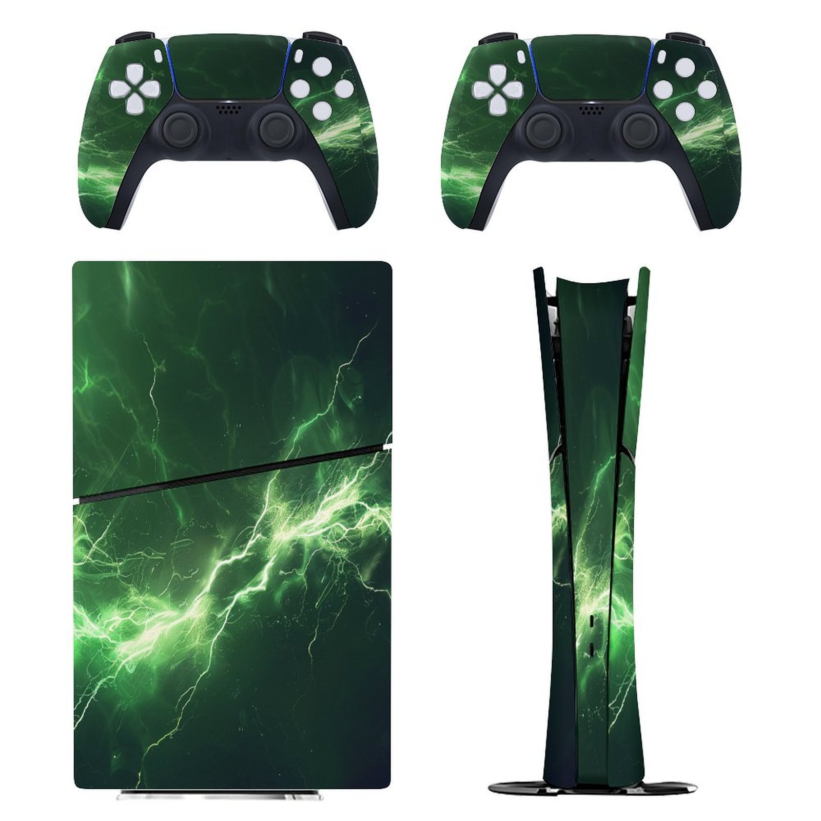 Lightning Colorful PS5/PS5 Pro/PS5 Slim Digital Disc Skin Sticker For ...