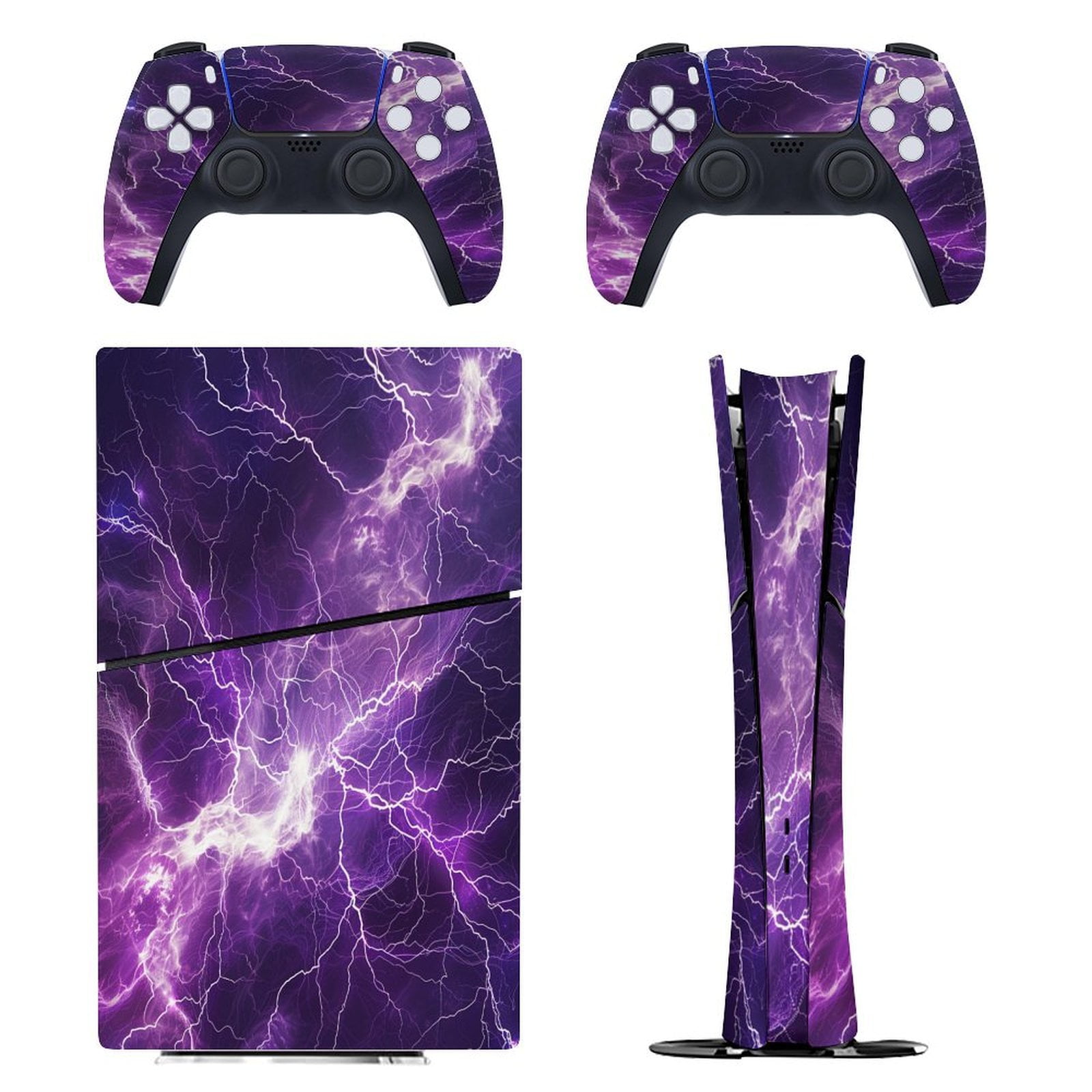 Lightning Colorful PS5/PS5 Pro/PS5 Slim Digital Disc Skin Sticker For ...