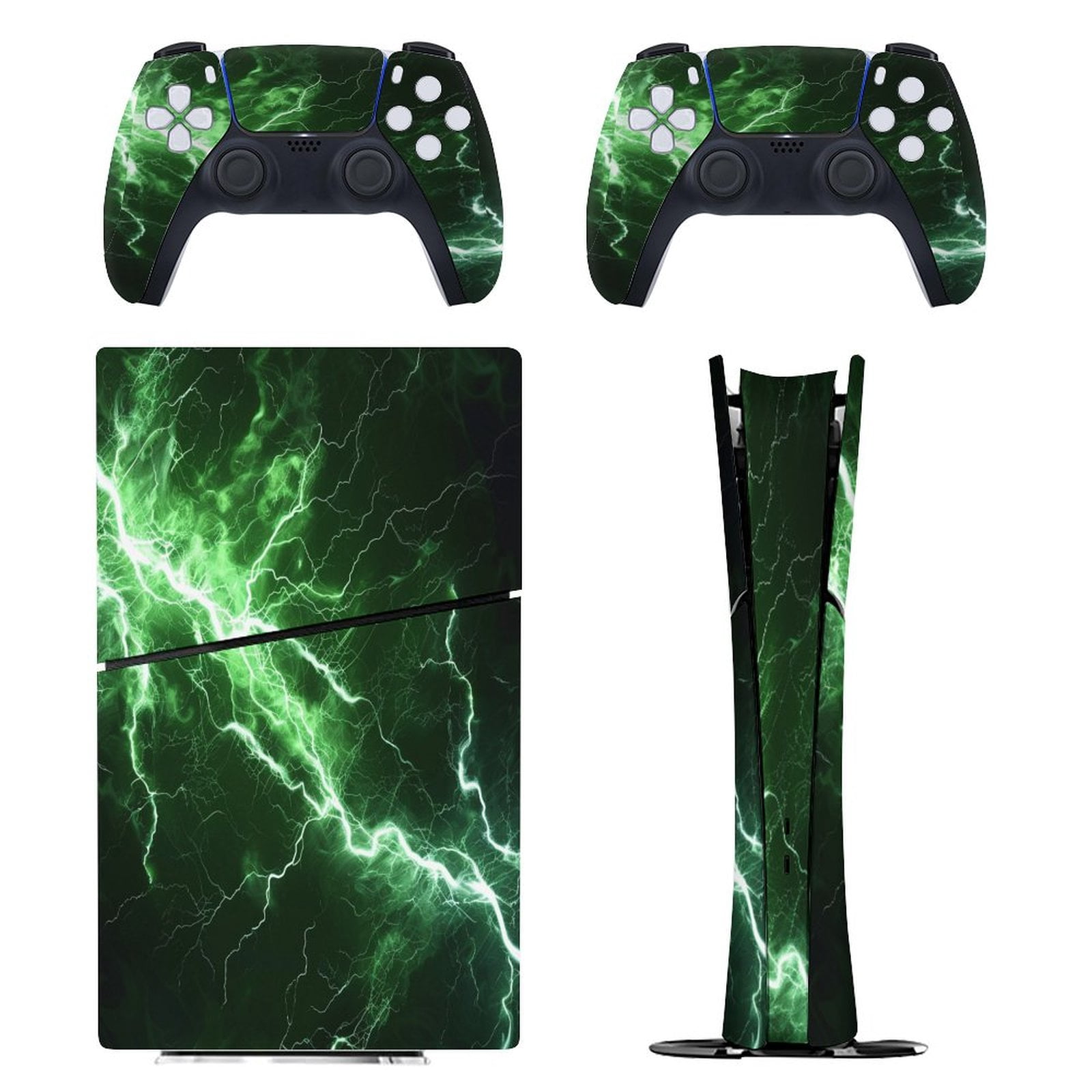 Lightning Colorful PS5/PS5 Pro/PS5 Slim Digital Disc Skin Sticker For ...
