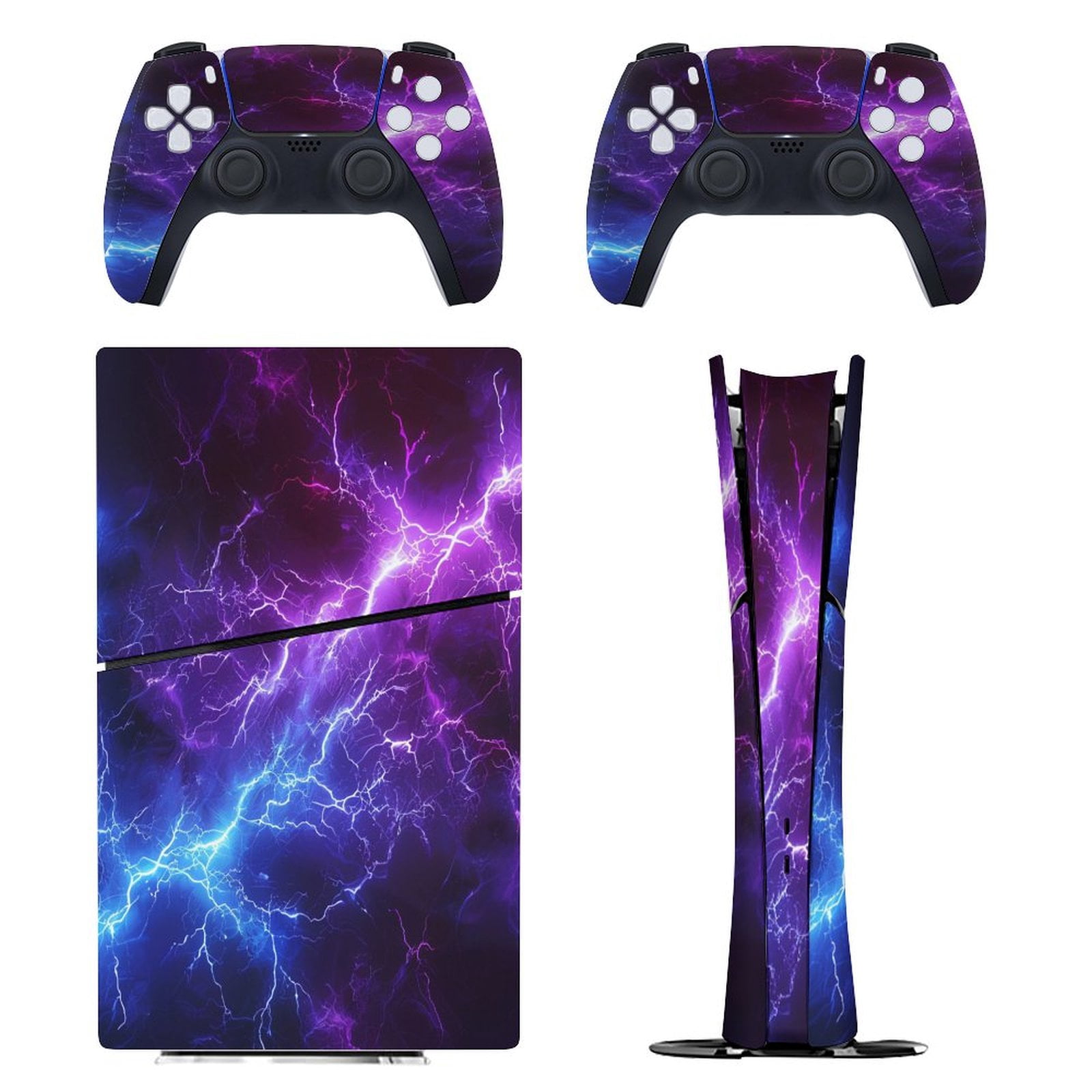 Lightning Colorful PS5/PS5 Pro/PS5 Slim Digital Disc Skin Sticker For ...