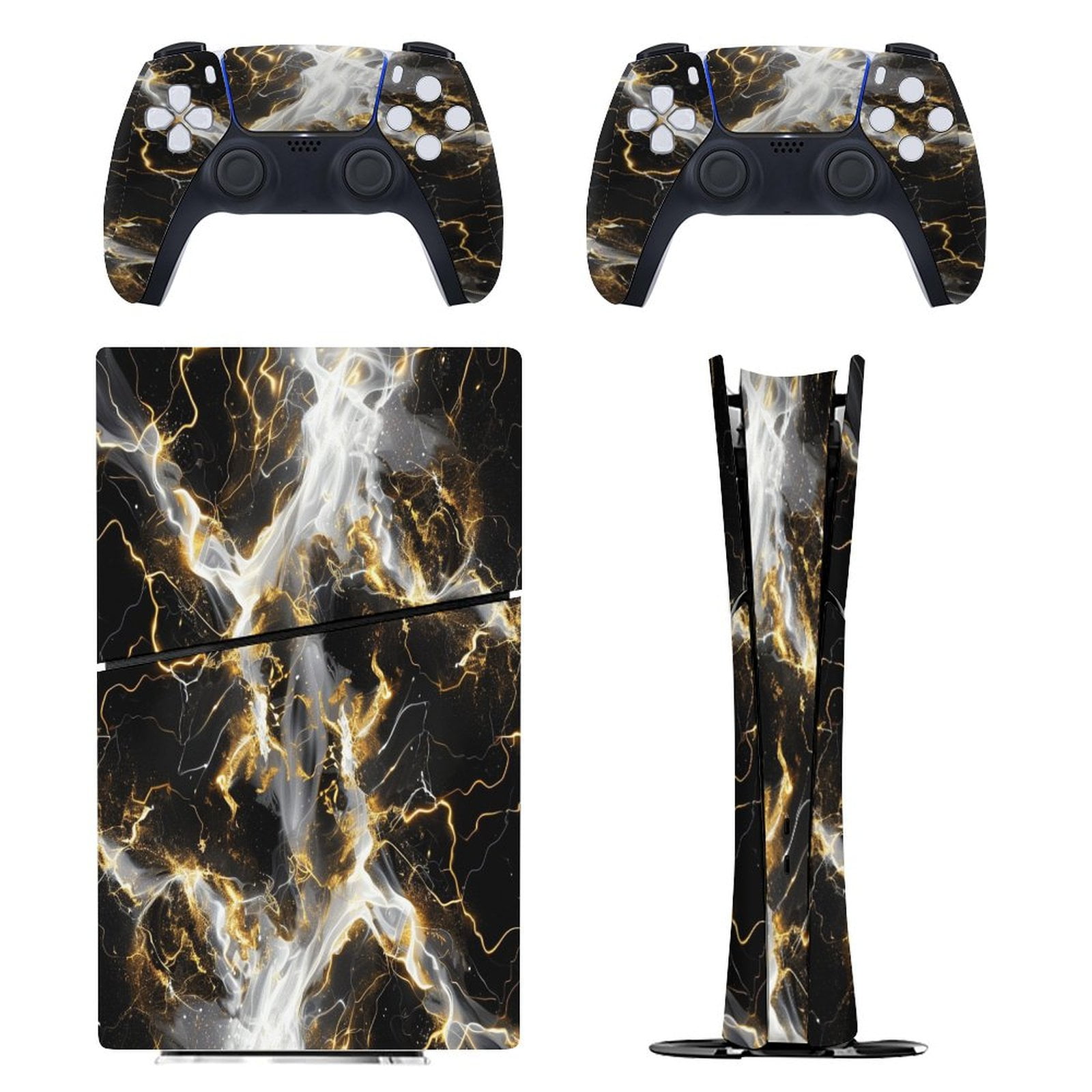 Lightning Colorful PS5/PS5 Pro/PS5 Slim Digital Disc Skin Sticker For ...