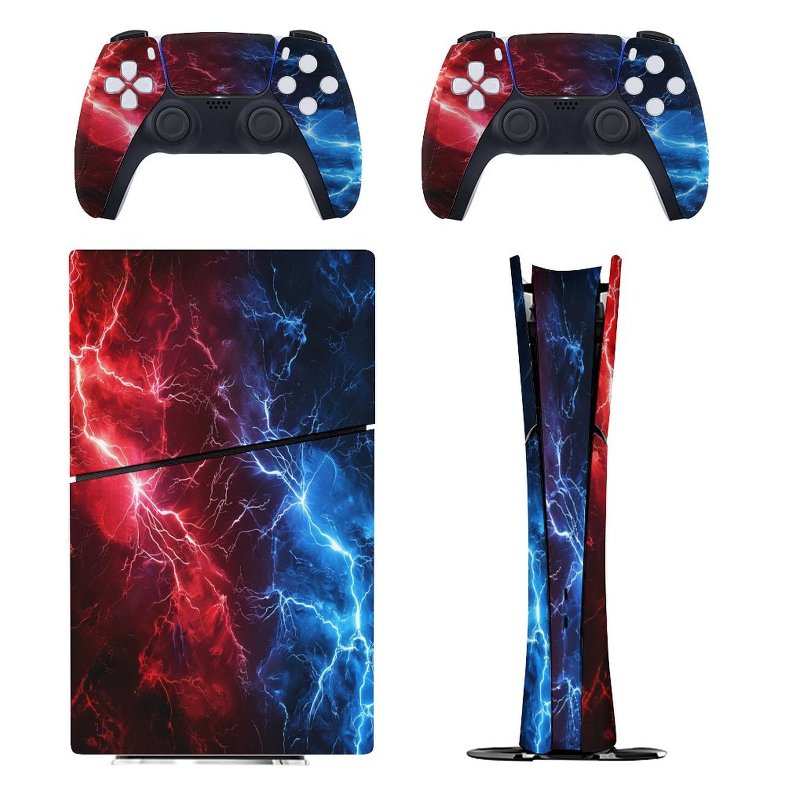 Lightning Colorful PS5/PS5 Pro/PS5 Slim Digital Disc Skin Sticker For ...