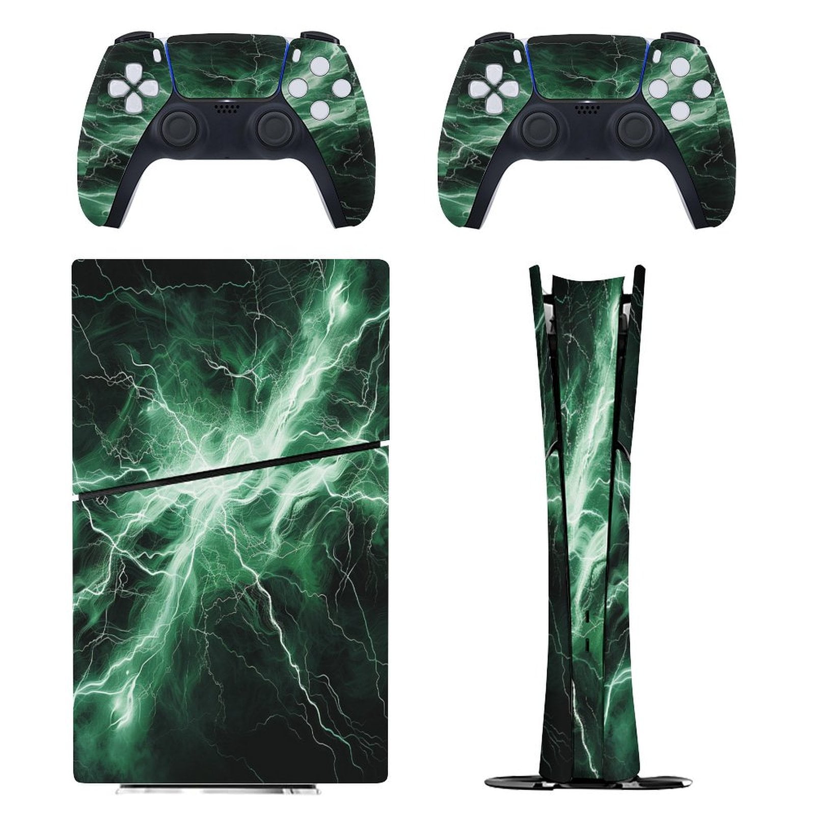 Lightning Colorful PS5/PS5 Pro/PS5 Slim Digital Disc Skin Sticker For ...