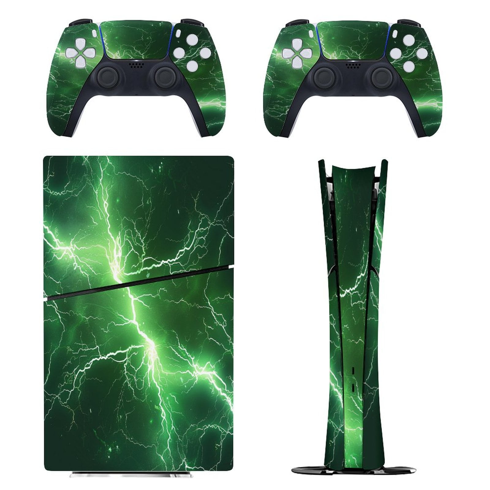 Lightning Colorful PS5/PS5 Pro/PS5 Slim Digital Disc Skin Sticker For ...