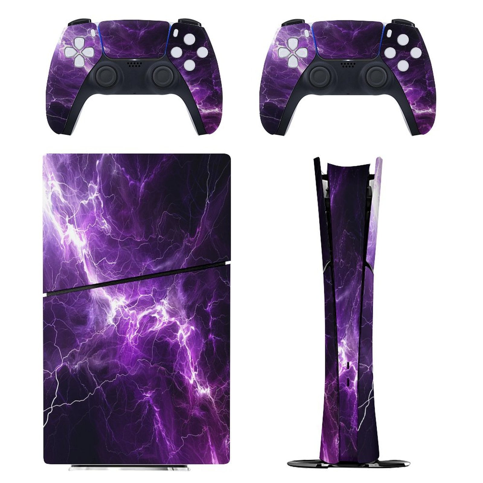 Lightning Colorful PS5/PS5 Pro/PS5 Slim Digital Disc Skin Sticker For ...