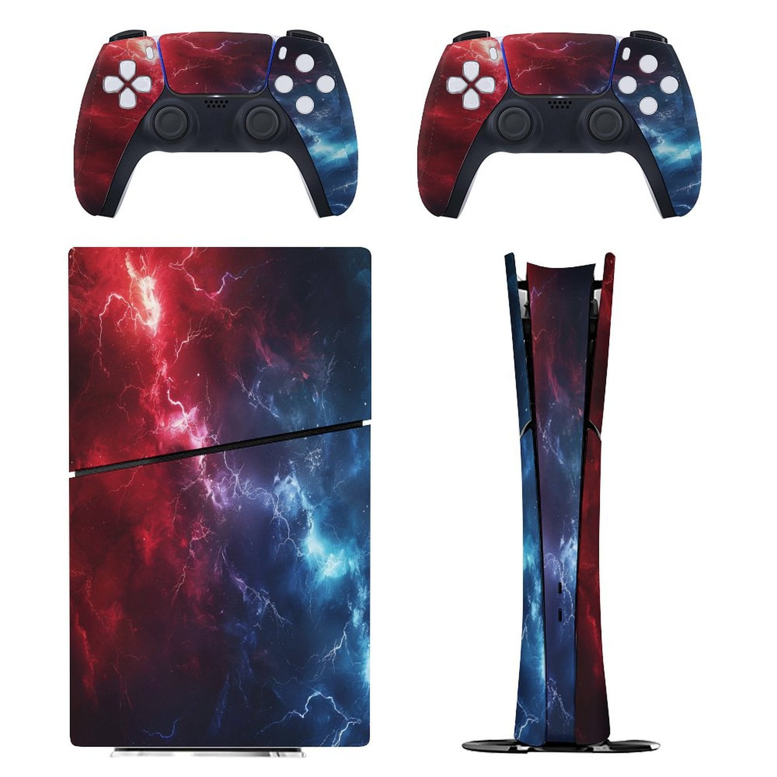Lightning Colorful PS5/PS5 Pro/PS5 Slim Digital Disc Skin Sticker For ...