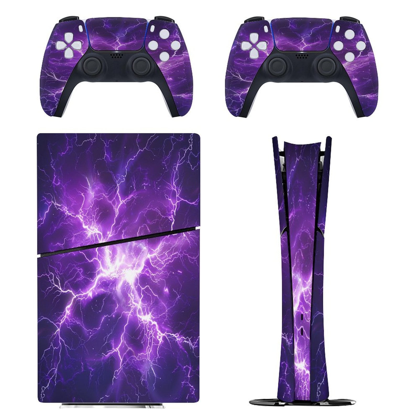 Lightning Colorful PS5/PS5 Pro/PS5 Slim Digital Disc Skin Sticker For ...