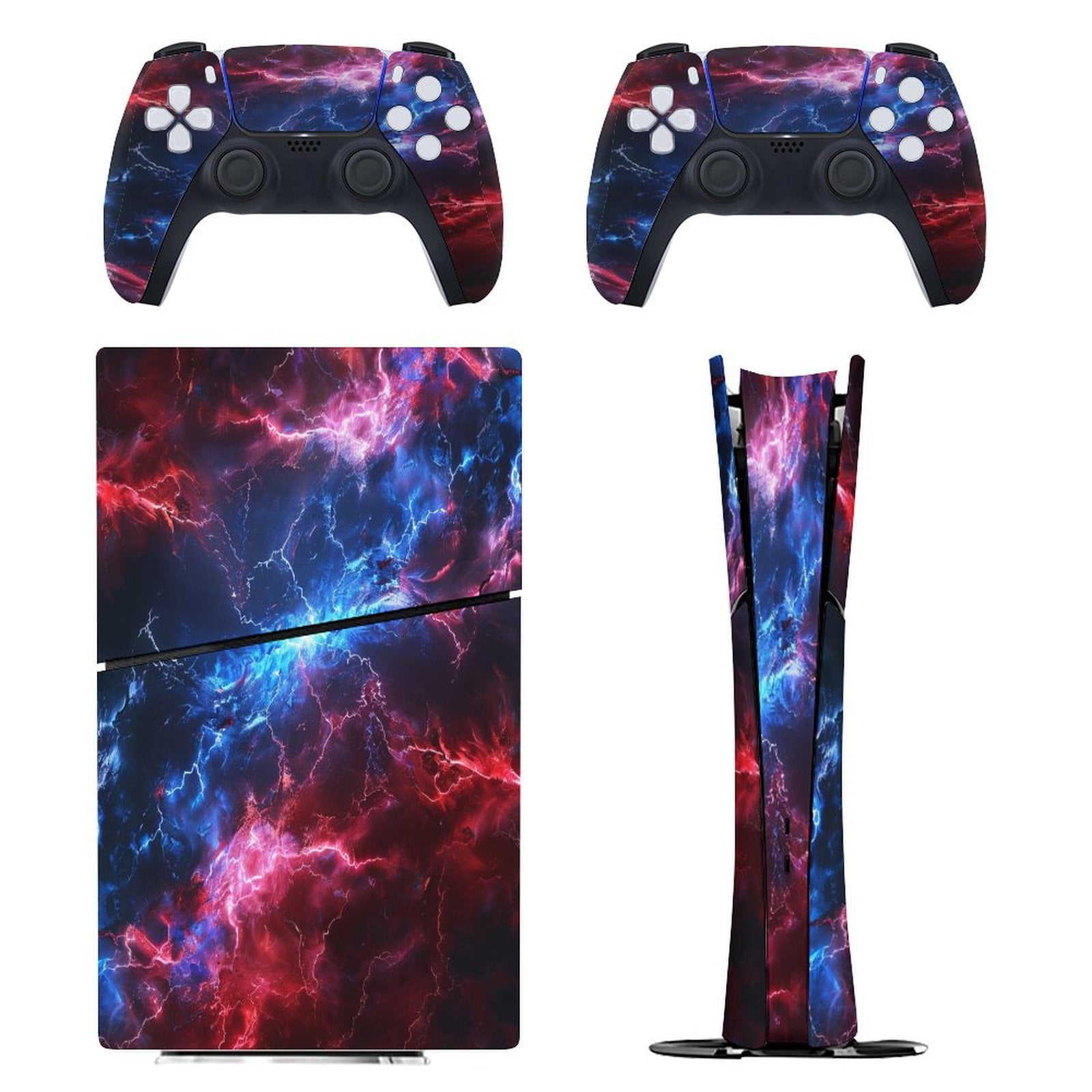 Lightning Colorful PS5/PS5 Pro/PS5 Slim Digital Disc Skin Sticker For ...