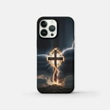 Lightning Cross Phone Case with Powerful Radiant Symbol Art 17 to 11 ...