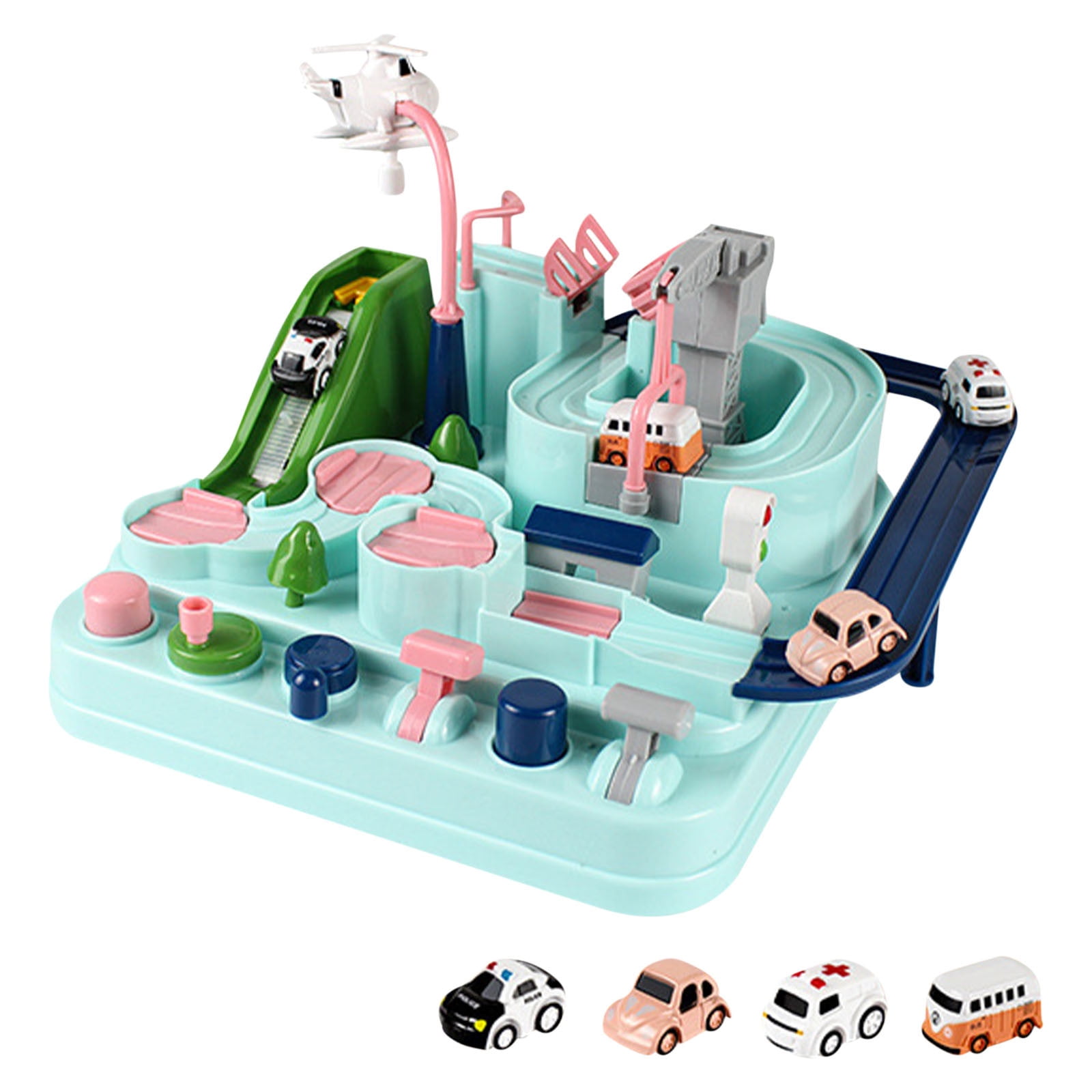 Lightning Deals Car Rescue Adventure Toys Kids Car Toys for Boys Race ...