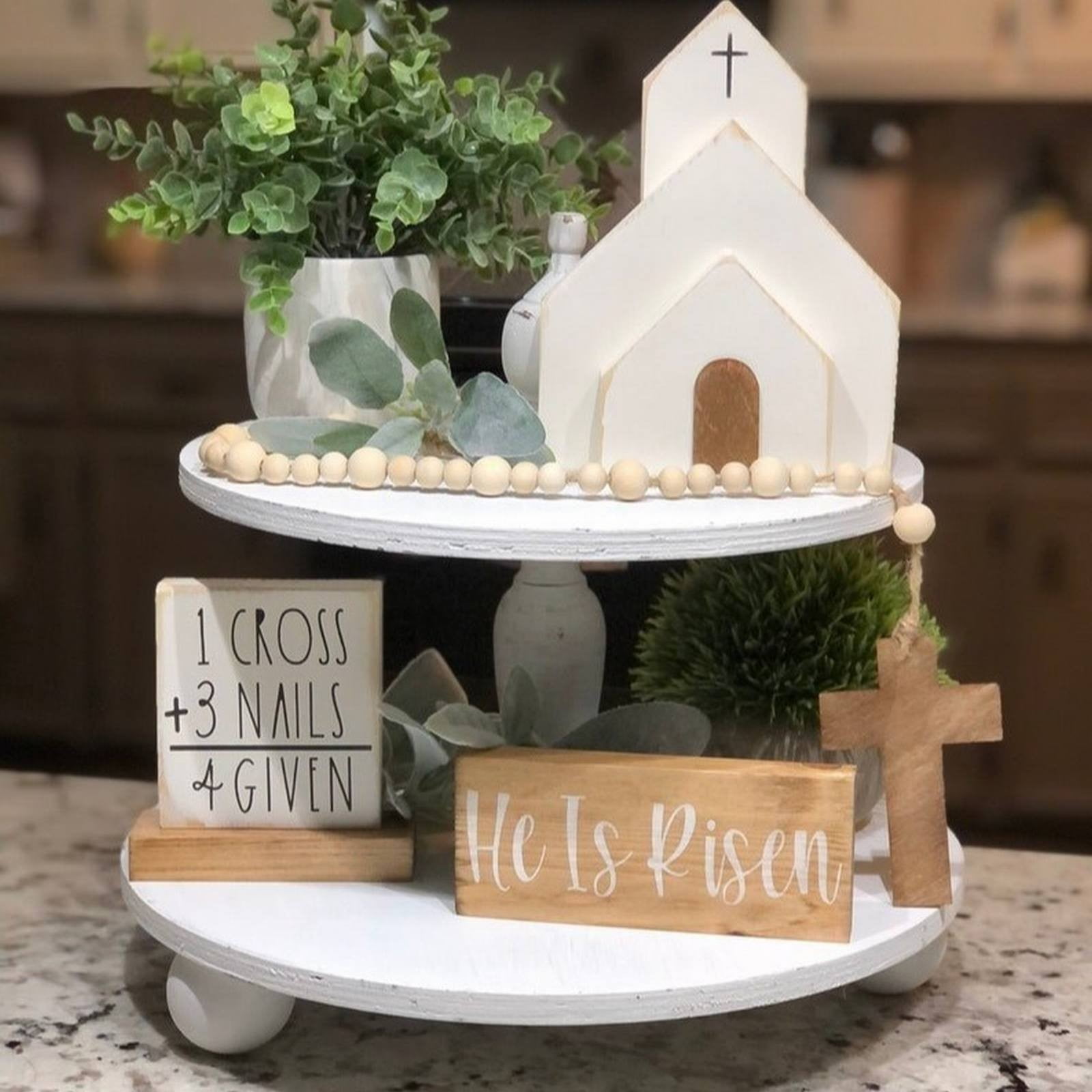 Lightning Deals! Lssam Easter Resurrection Scene Set,Empty Tomb Easter ...