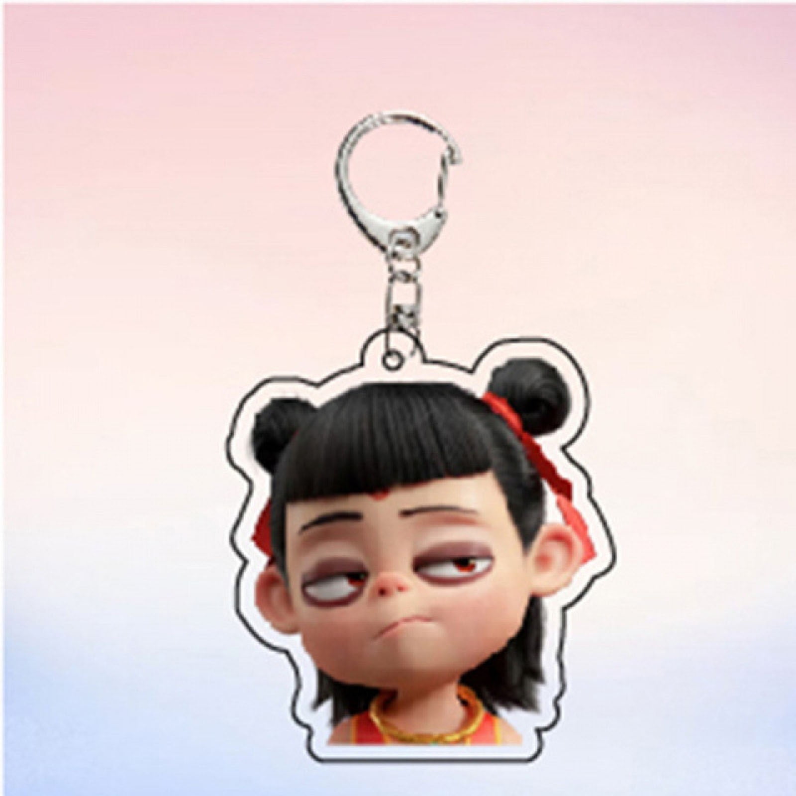 Lightning Deals! Nezha Merchandise,Nezha Keychain,Anime Keychain, "Ne ...