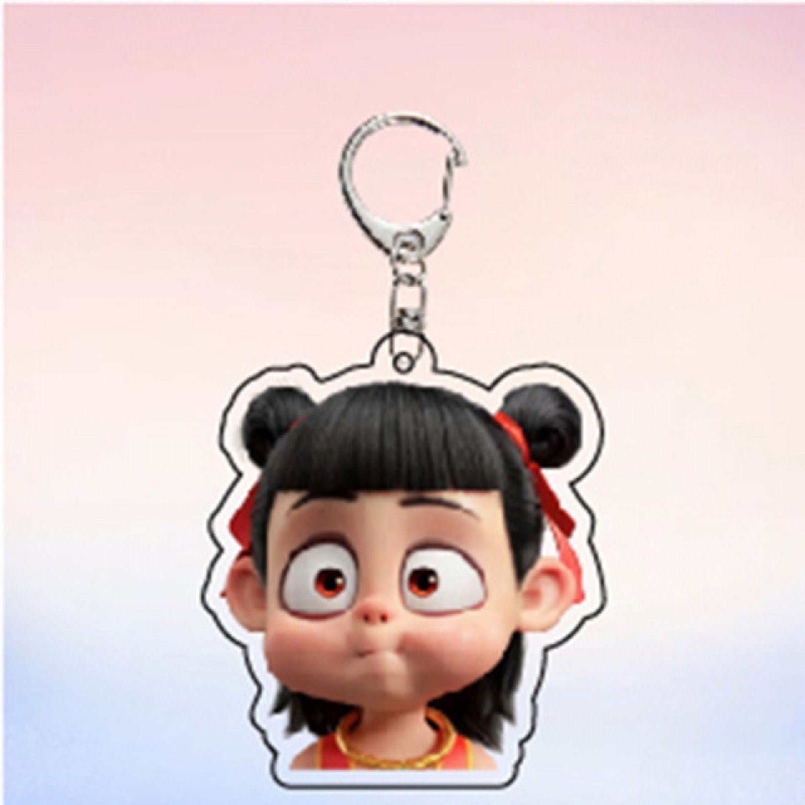 Lightning Deals! Nezha Merchandise,Nezha Keychain,Anime Keychain, "Ne ...
