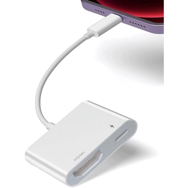 Lightning to HDMI Adapter Digital AV, for iPad iPhone to HDMI Adapter ...