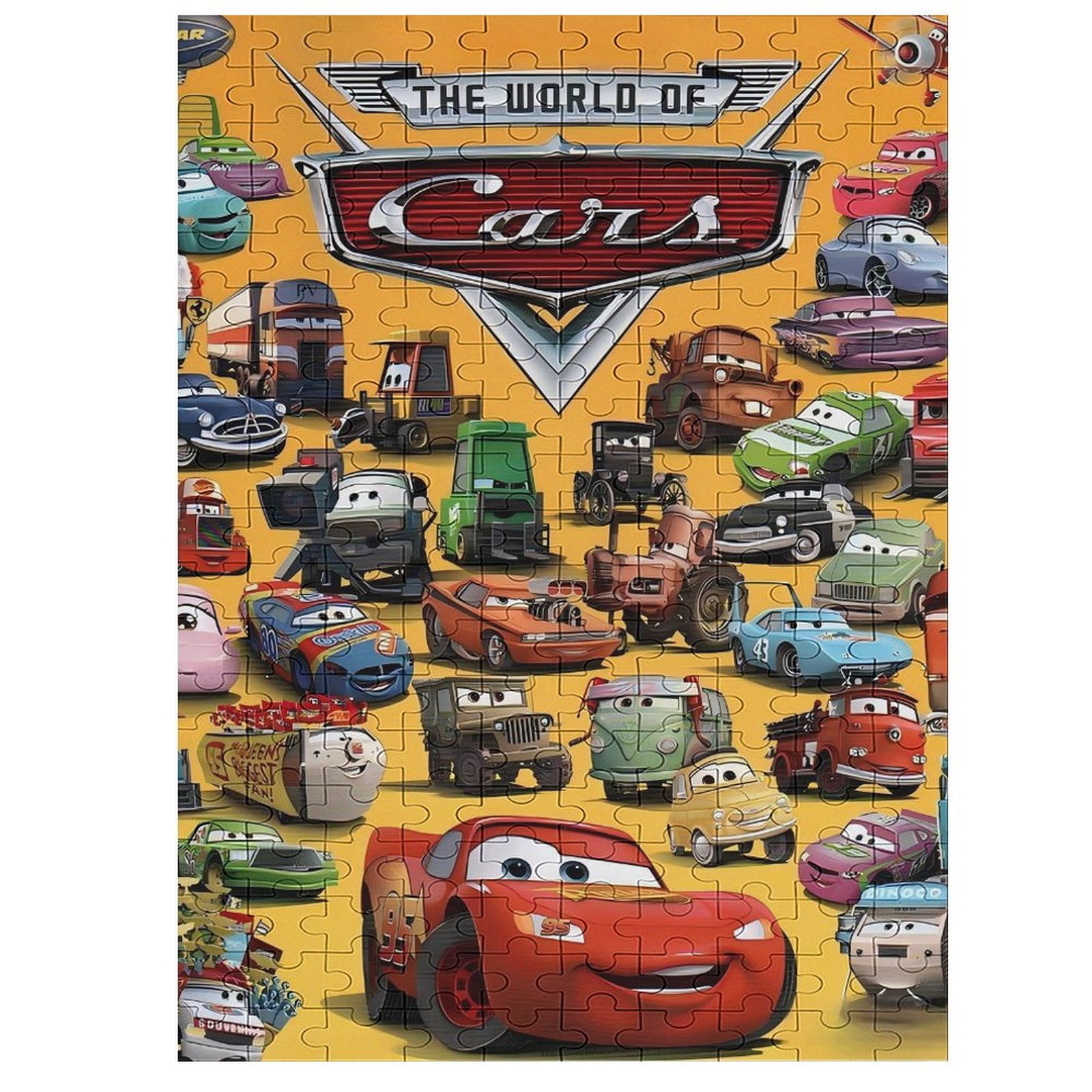 Lightning McQueen Anime Puzzles for Kids Interactive Brain Teasers for ...