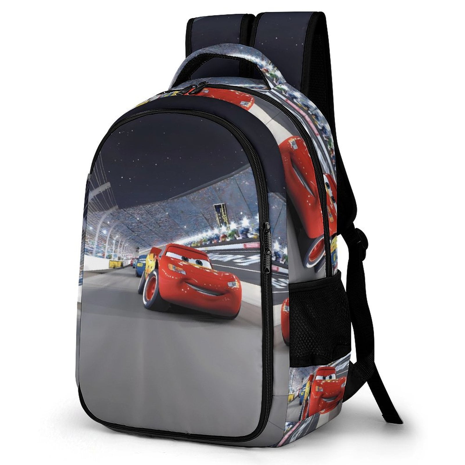 Lightning-McQueen Backpack, Lightweight Dual Zippers School Backpacks ...