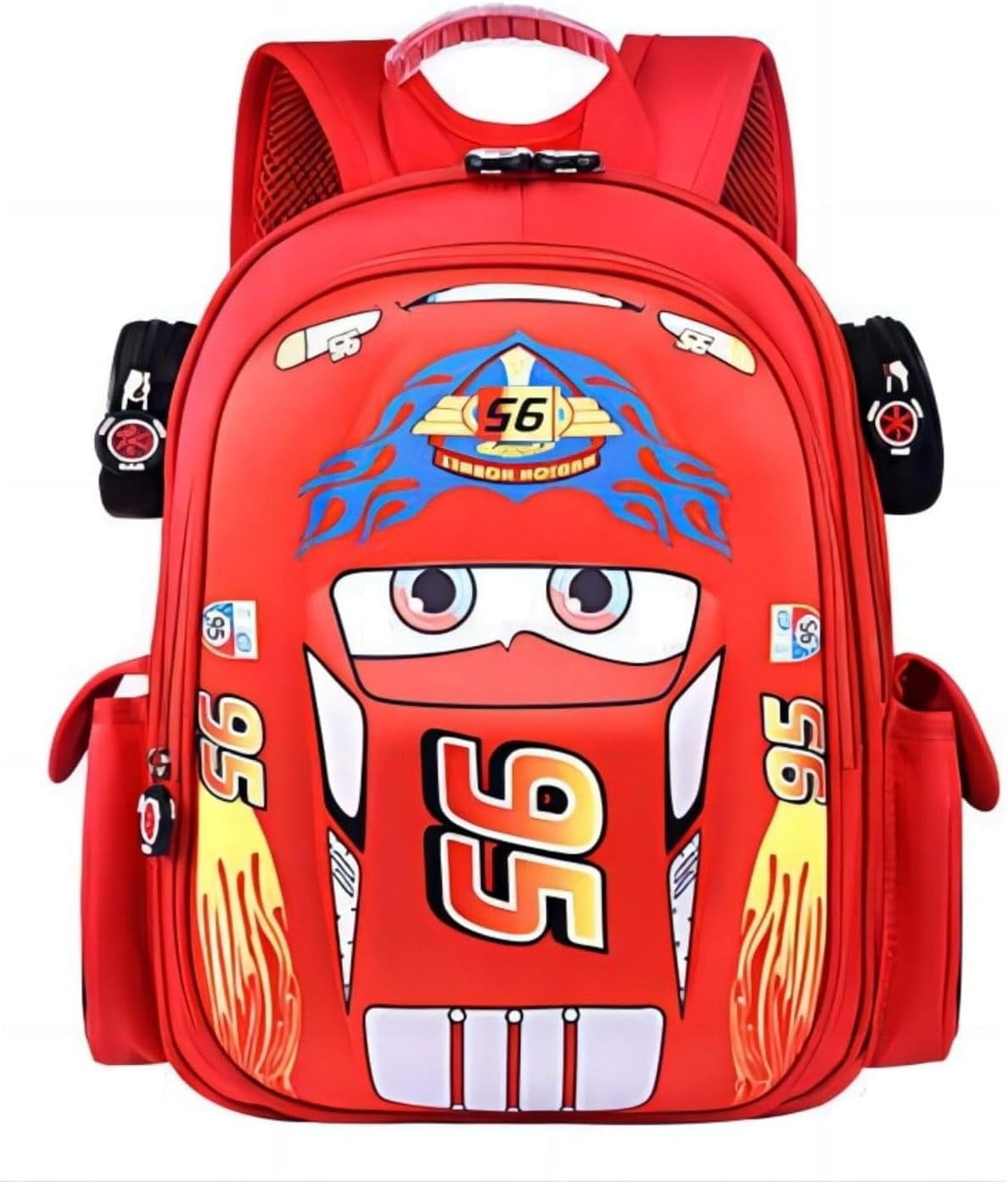 Lightning McQueen Backpack Lightweight Waterproof Cartoon Truck Car ...