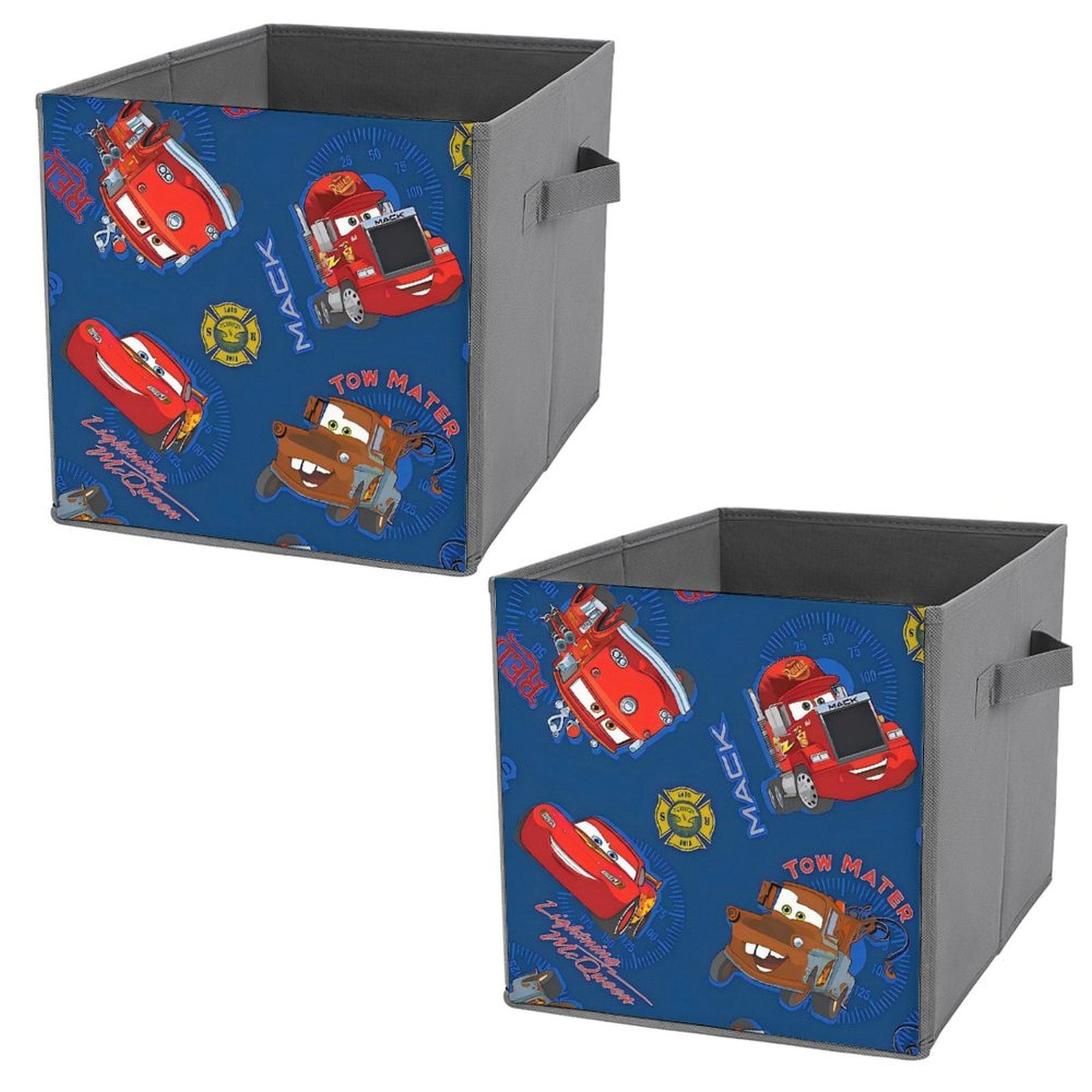 Lightning McQueen Cartoon Toy Storage Box Suitable for Children's Toys ...