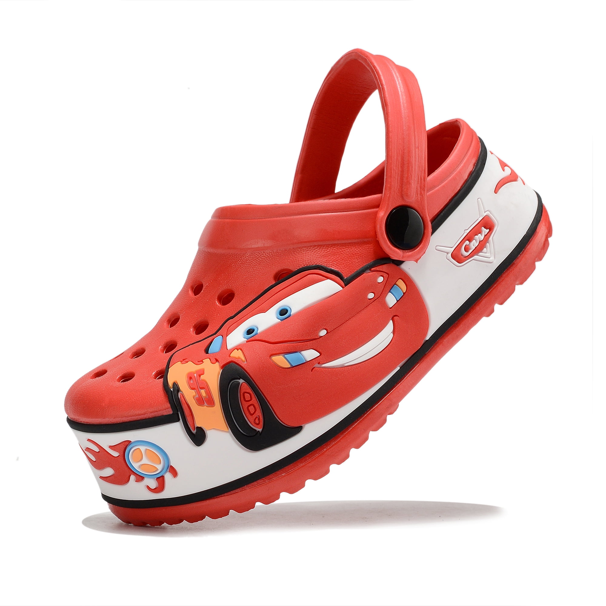 Lightning McQueen Children's Clogs Cute Cartoon Boys and Girls Garden ...
