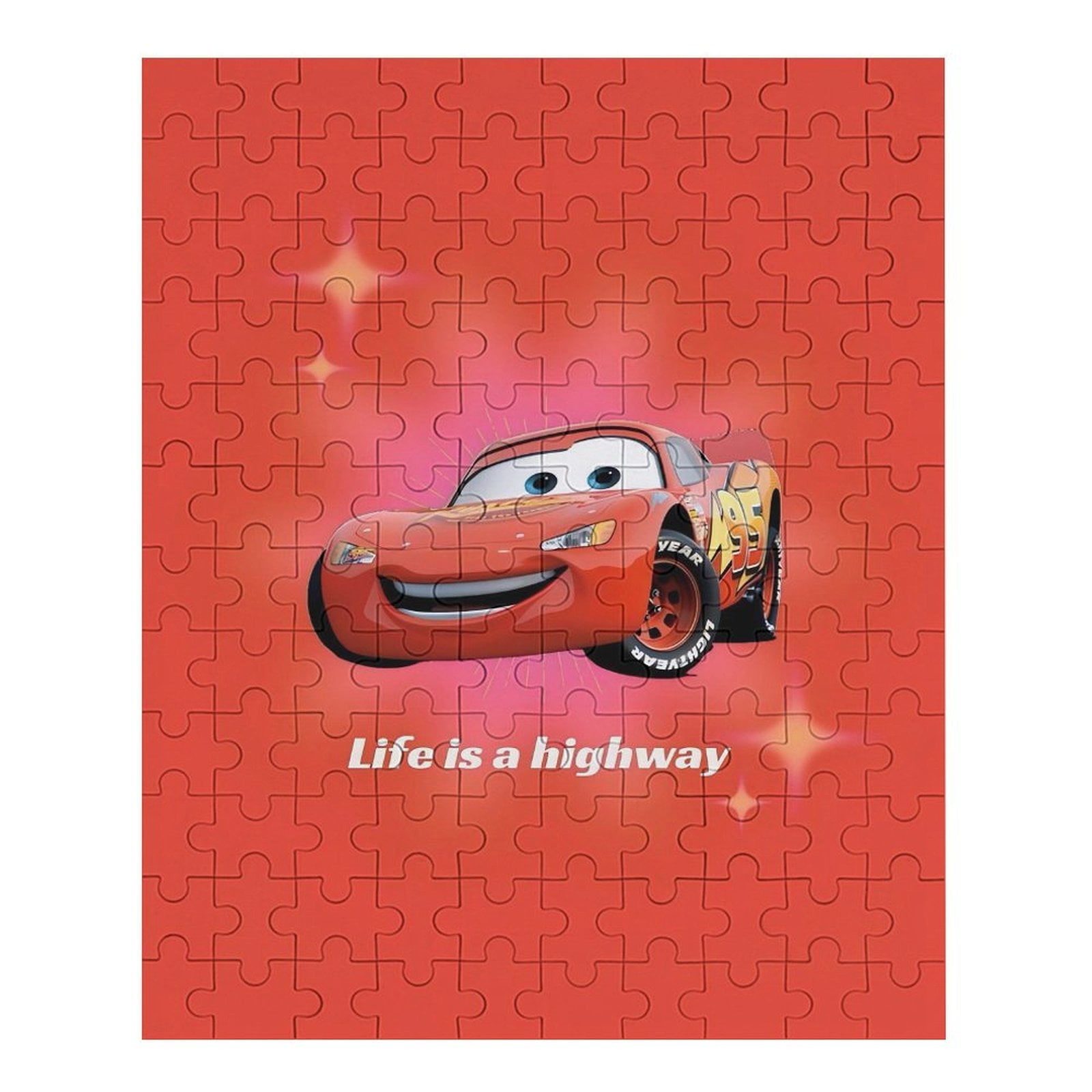 Lightning McQueen Christmas Jigsaw Puzzles Interlocking puzzles for ...