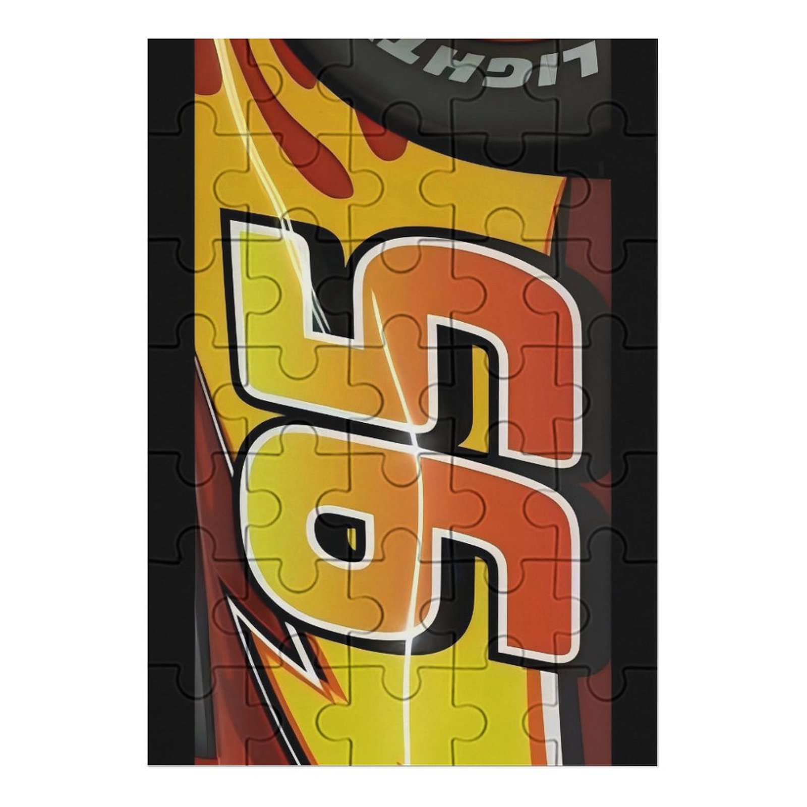 Lightning McQueen Jigsaw Puzzle Toy Cartoon Anime Interlocking Puzzle ...