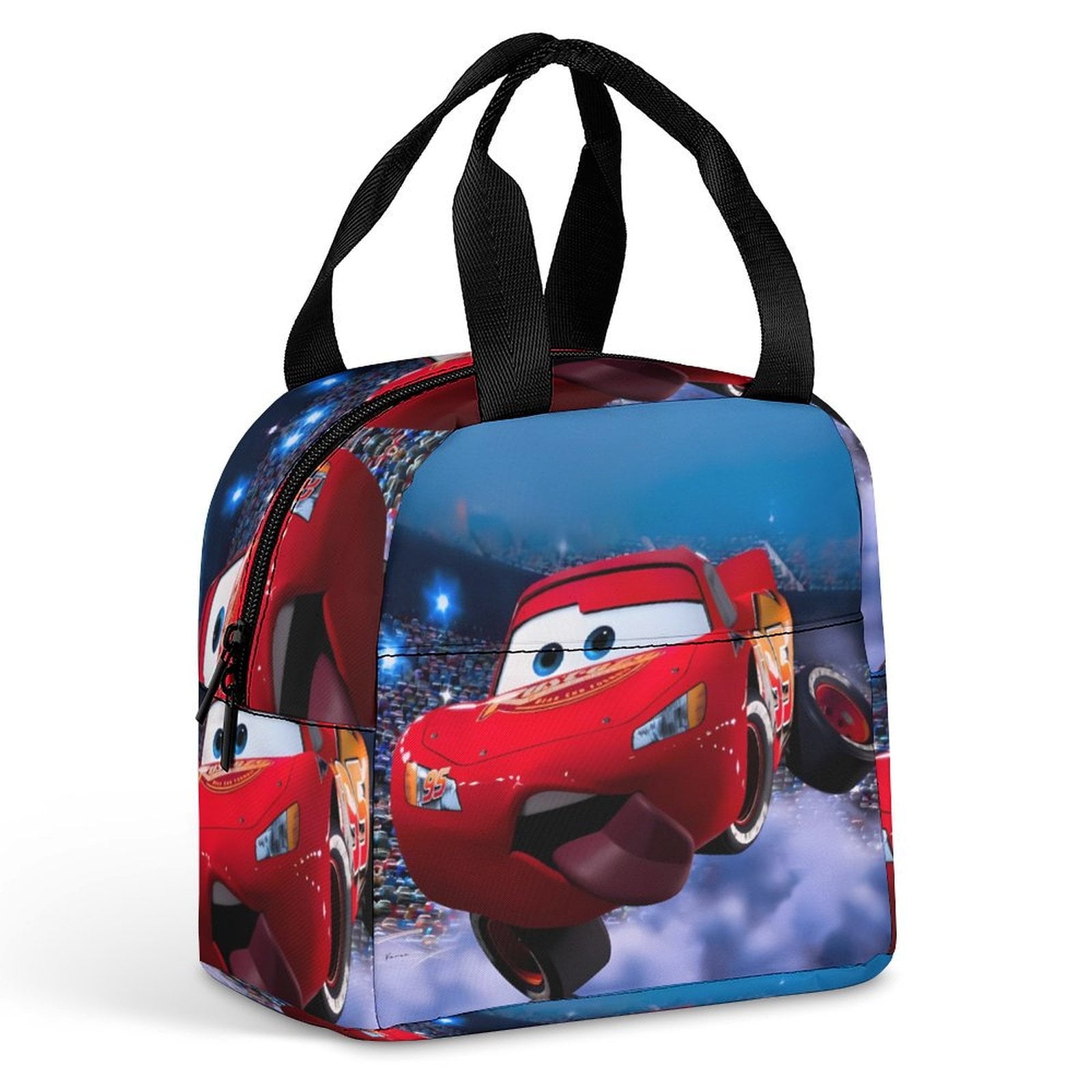 Cars Lunch Bag for Picnic & Daily Use, Large Capacity Lunch Box ...