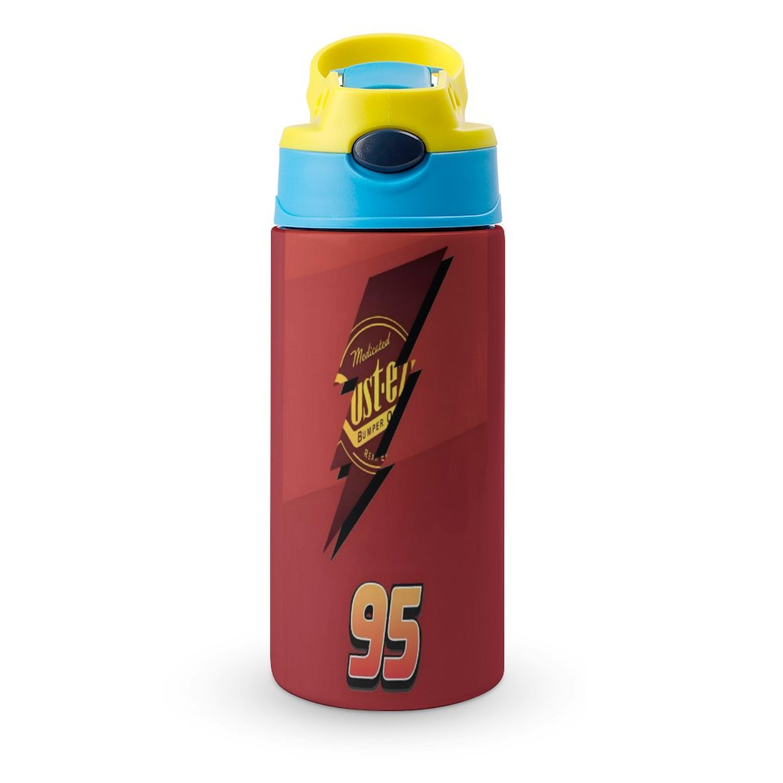 Lightning McQueen Vacuum Insulated Cup with Straw Cover for Children ...